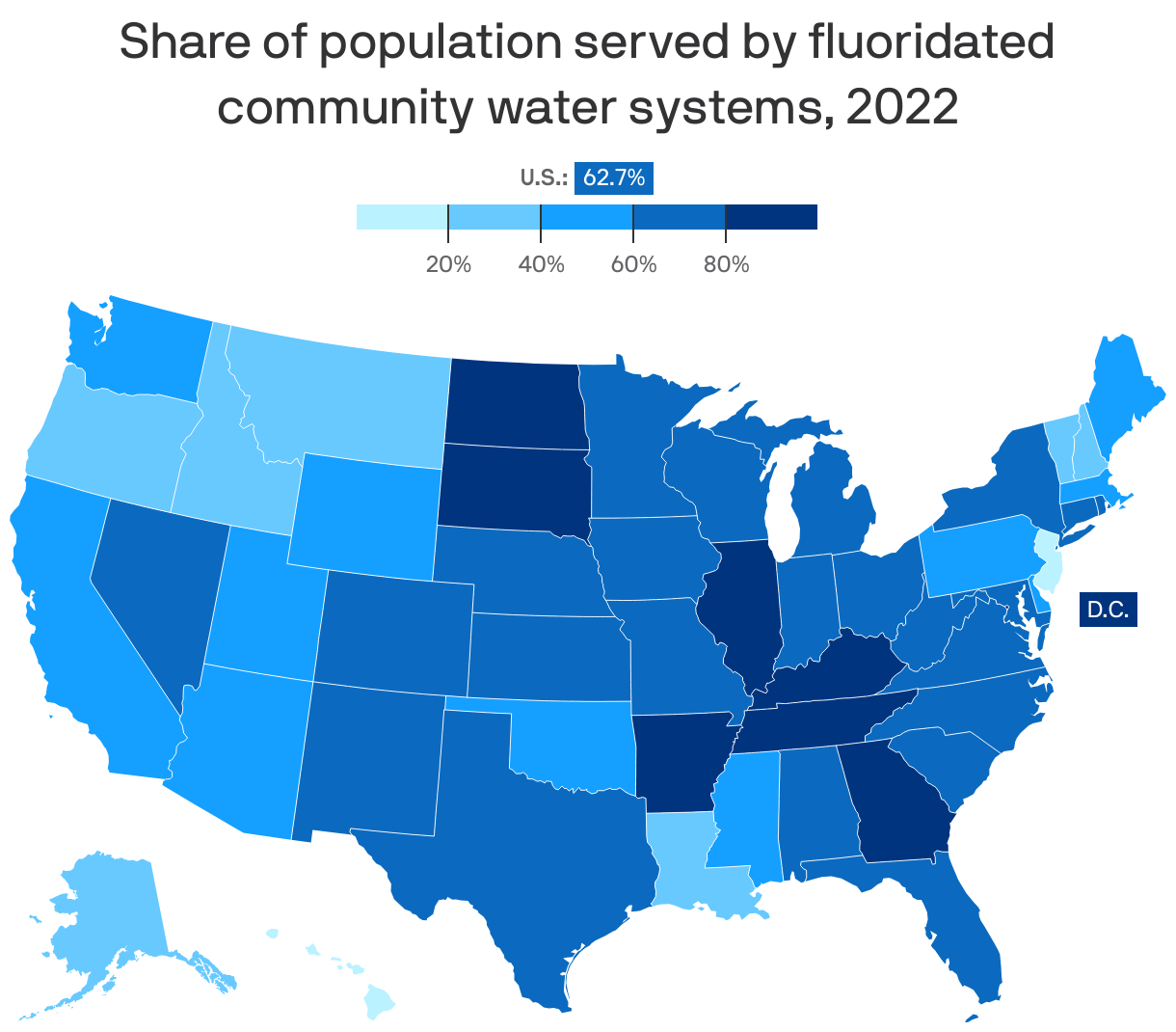 Fluoridated water reaches most in Arkansas - Axios NW Arkansas