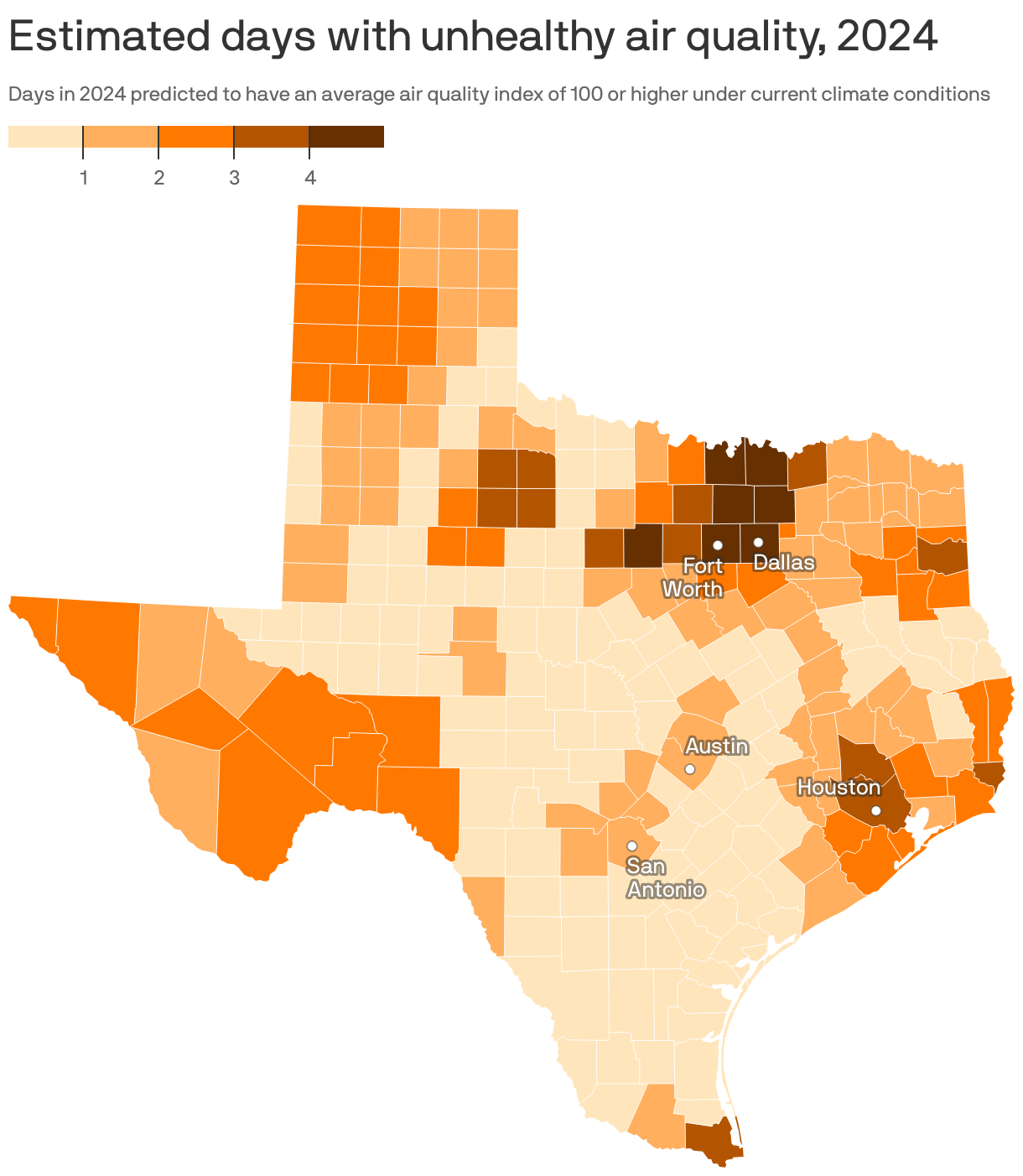 Texas air quality is expected to get worse - Axios Dallas