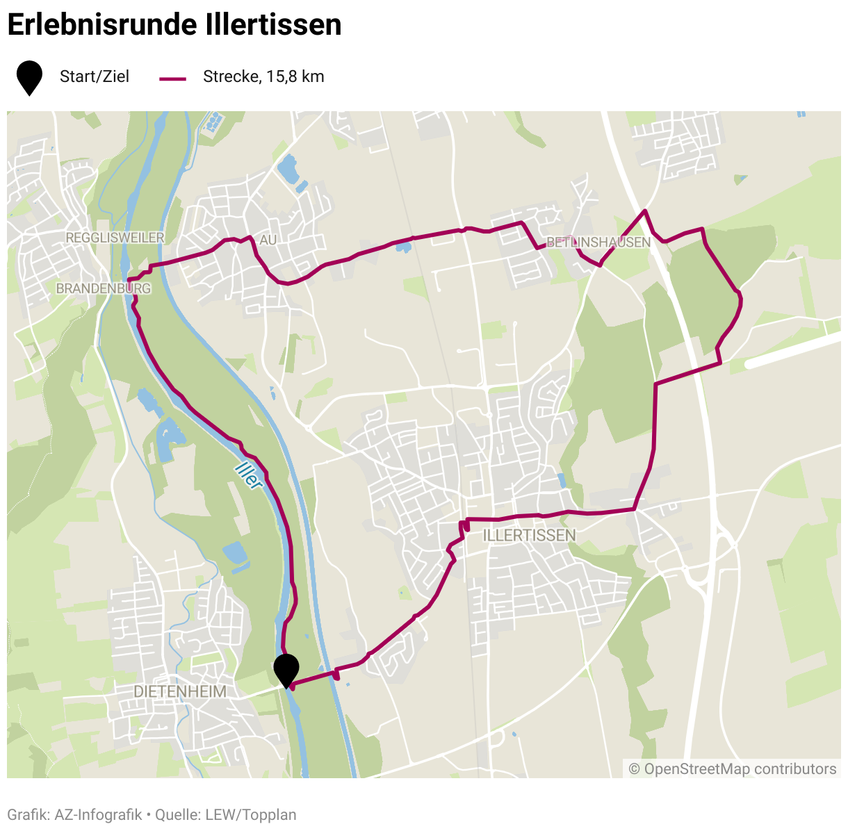Landkreis Neu-Ulm, Unterallgäu: Fünf neue Radwege führen zu "Perlen" am ...
