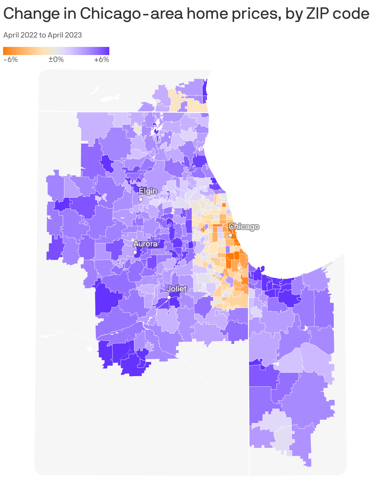 Chicago home buyer demand lives in the suburbs - Axios Chicago