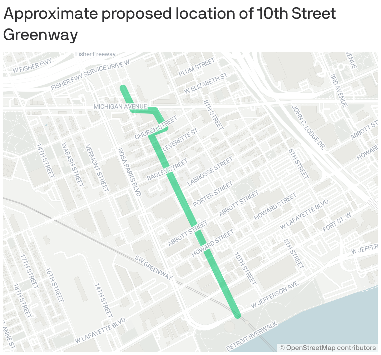 Art for 10th Street Greenway - Axios Detroit