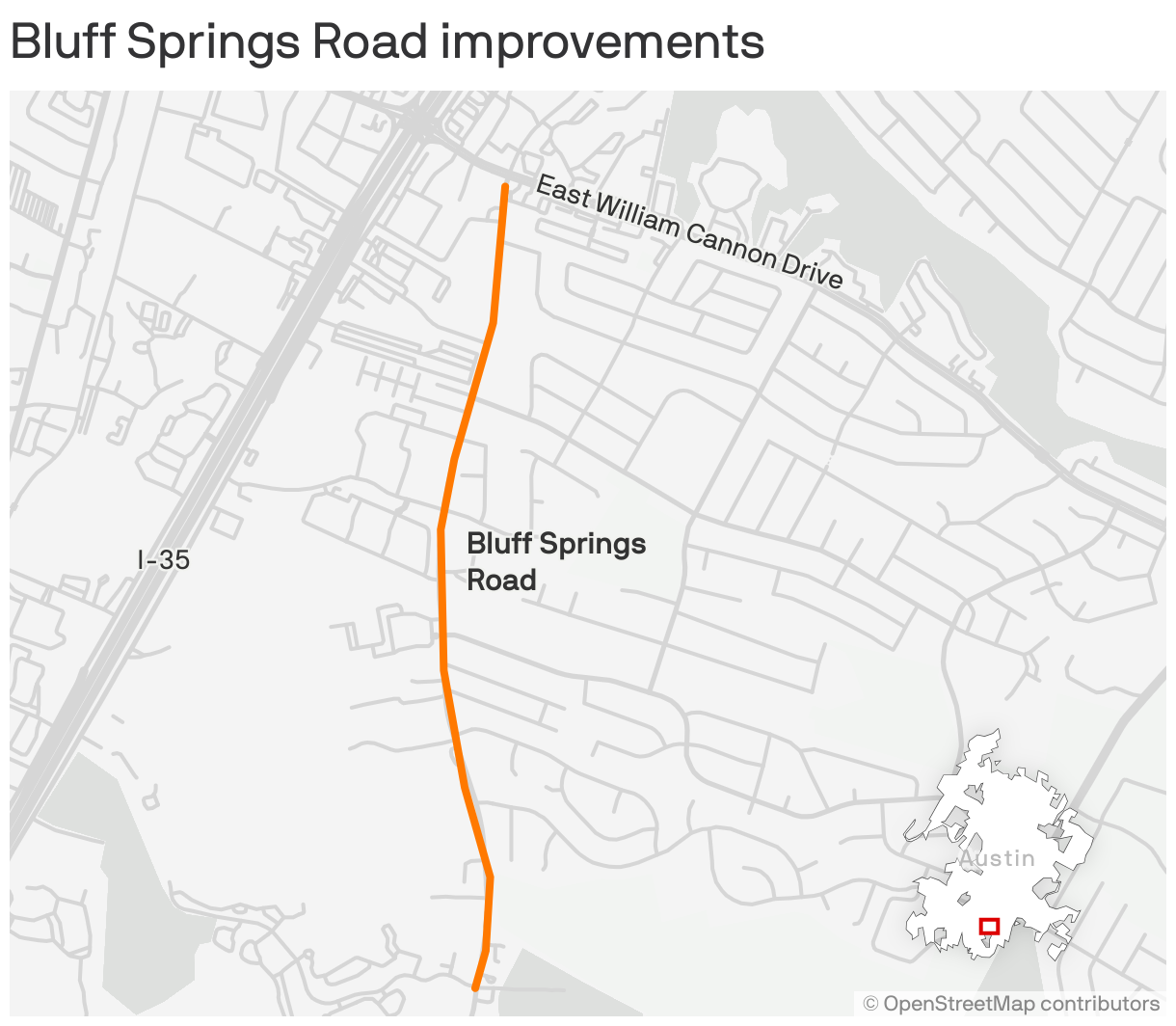 High-crash road changes complete - Axios Austin