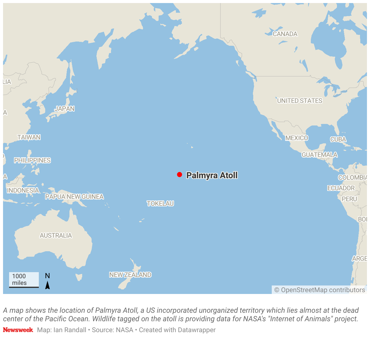 NASA's 'Internet of Animals' Helps Protect Life on Remote US Territory ...