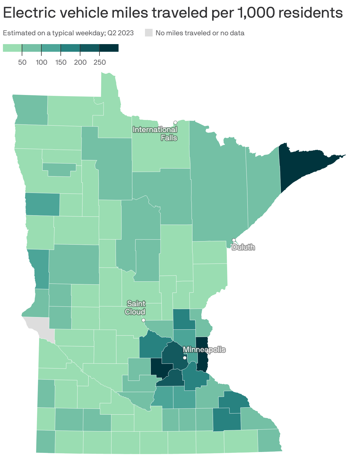 Minnesota's electric vehicle hotspot, mapped - Axios Twin Cities