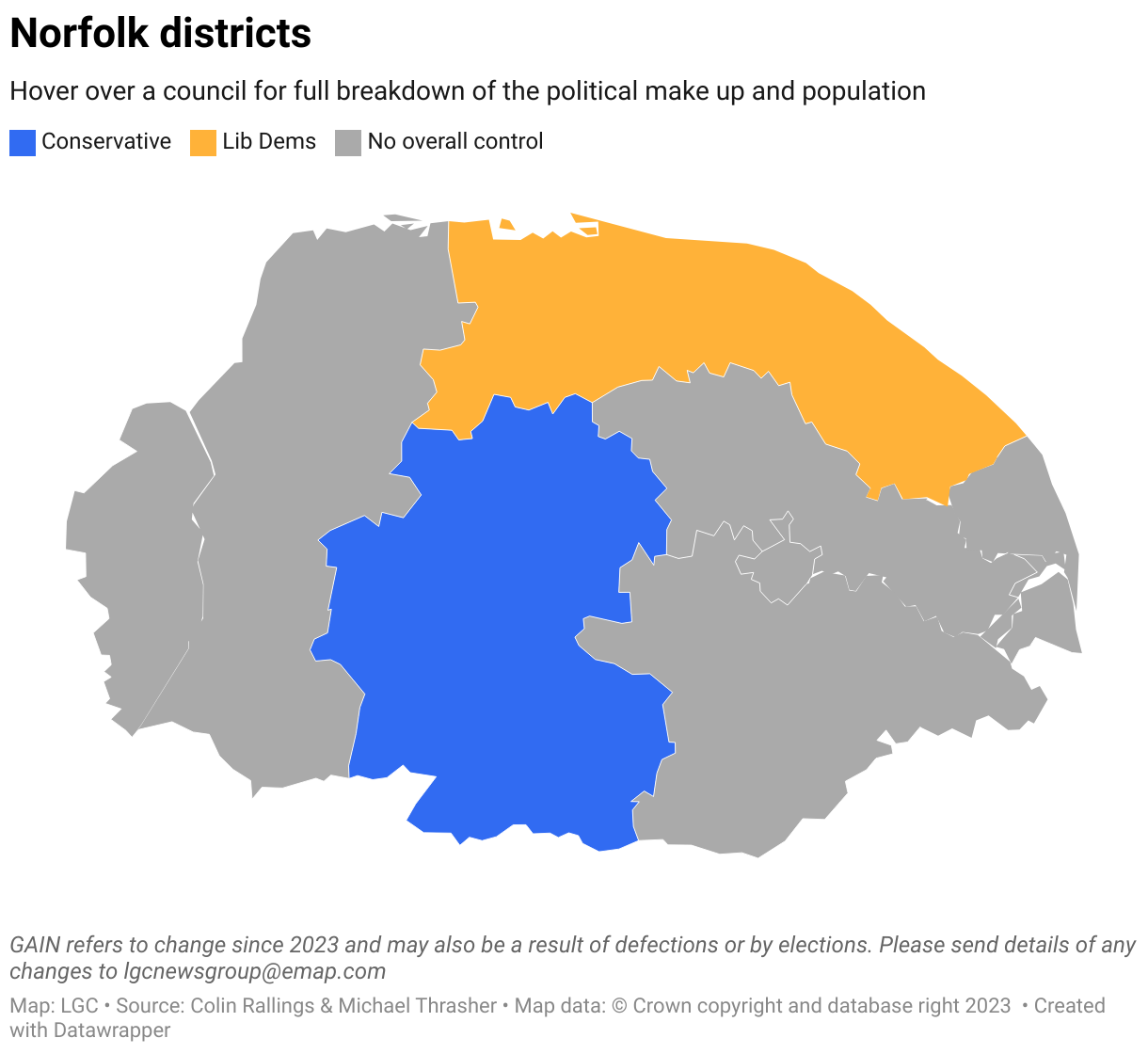 Norfolk divisions over LGR | Local Government Chronicle (LGC)