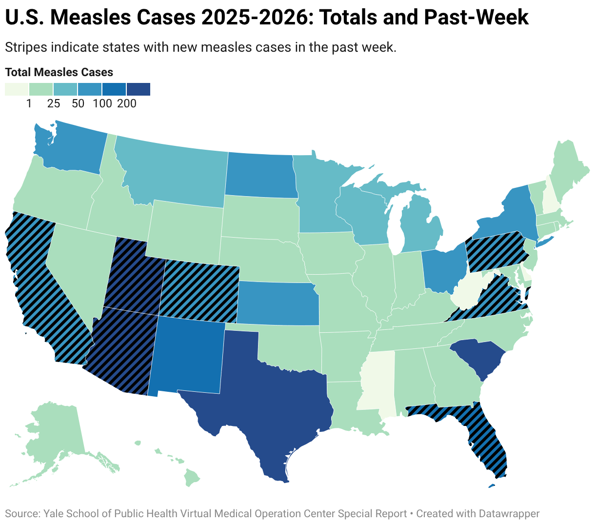 Here's Where Measles Case Counts Are Highest | MedPage Today