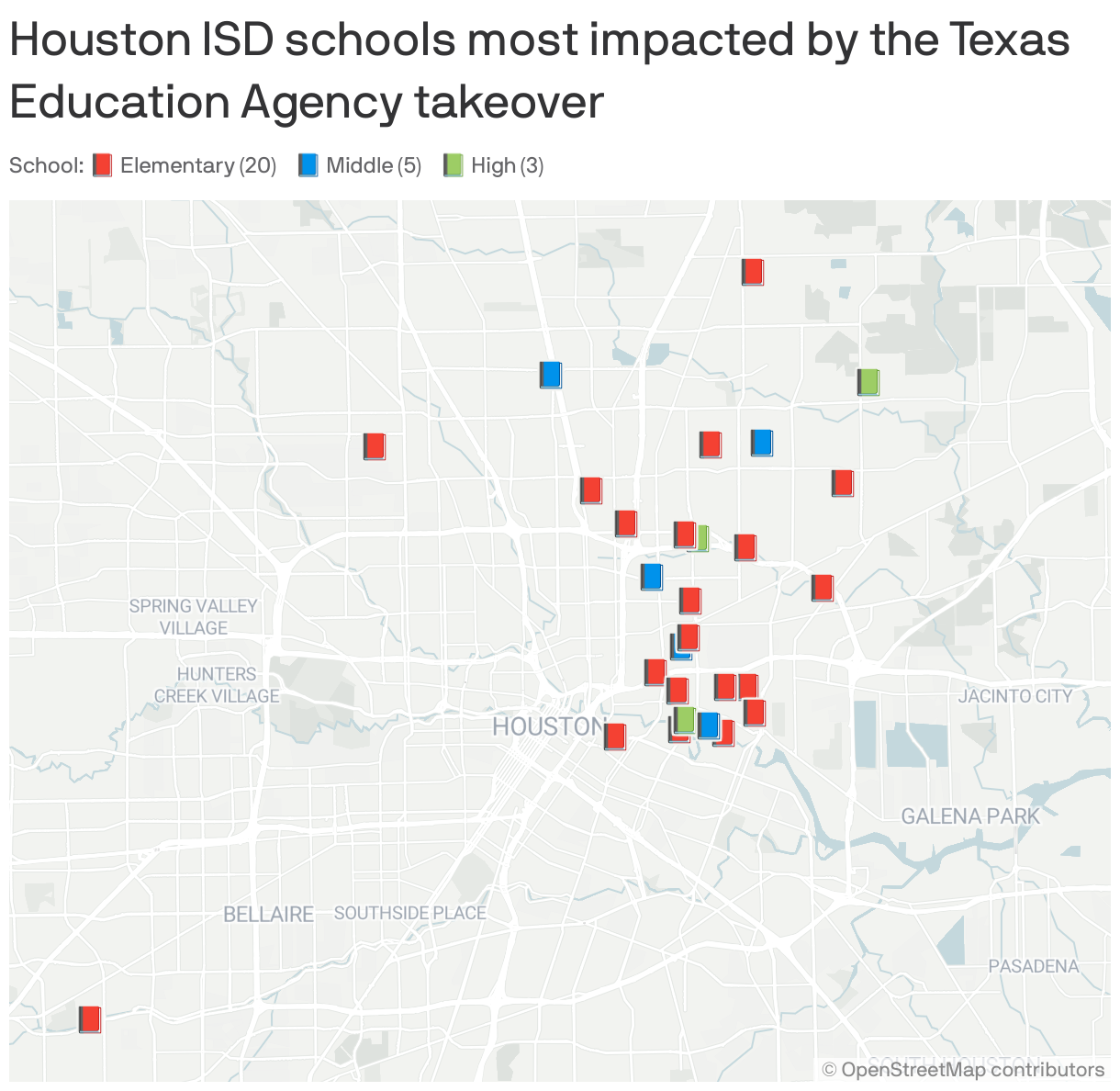 What to know about HISD's New Education System - Axios Houston