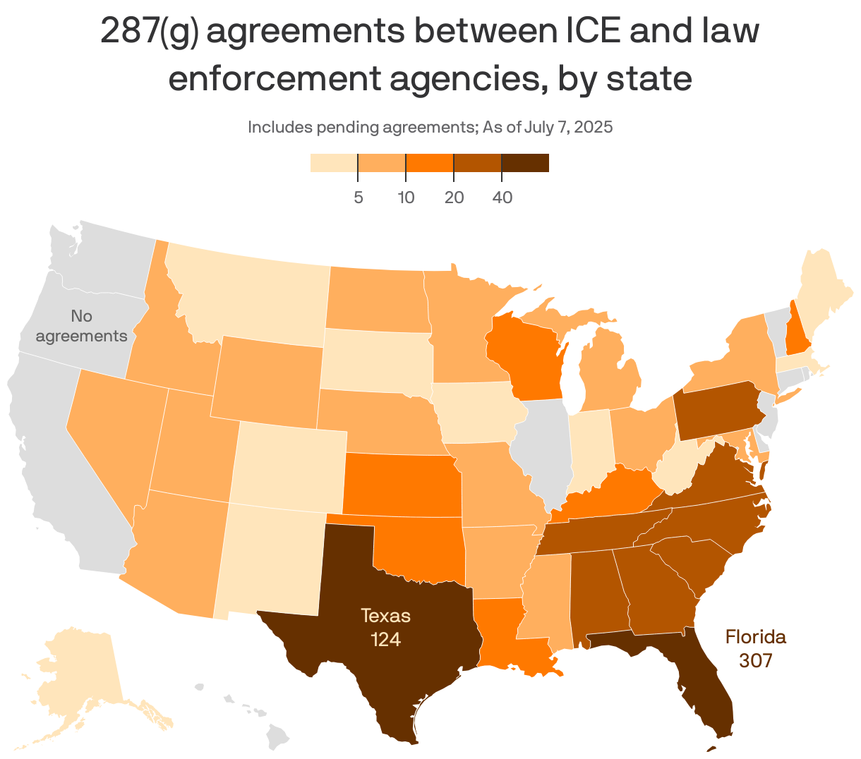 N.C. is an immigration enforcement hot spot - Axios Raleigh