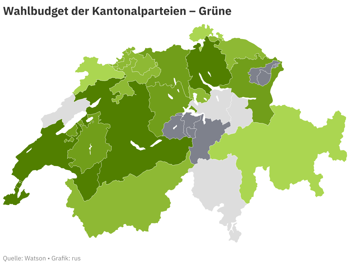 Parteifinanzierung Schweiz: So hoch ist die Transparenz aktuell