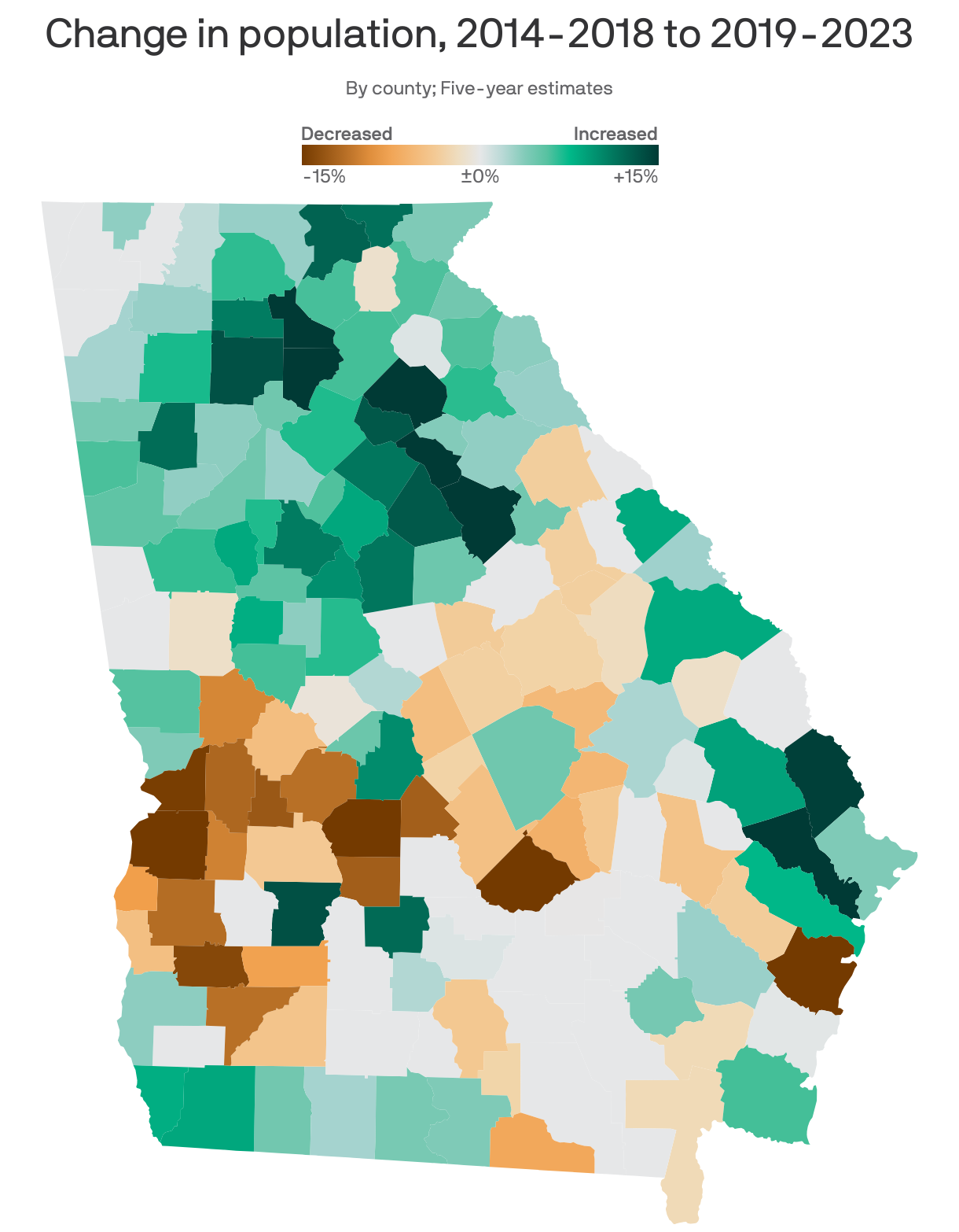 Georgia's exurban counties see population boom - Axios Atlanta