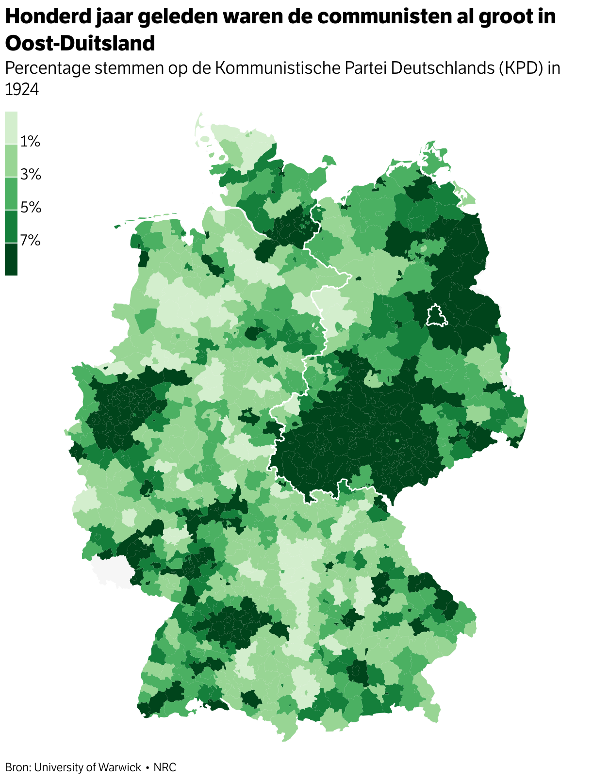 Wat verklaart het succes van AfD in de voormalige DDR? - NRC