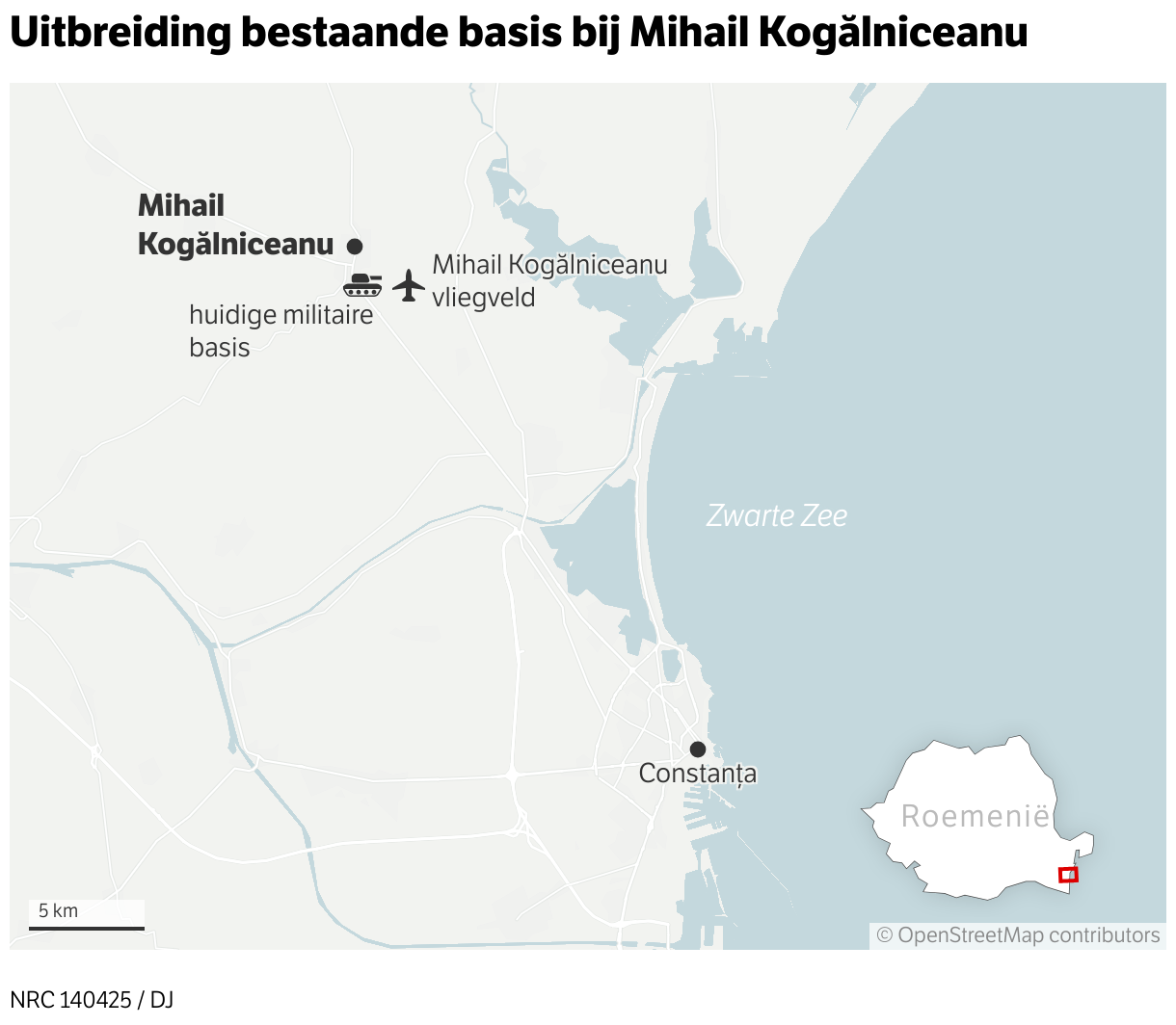Aan de Roemeense kust verrijst de grootste NAVO-basis van Europa - NRC