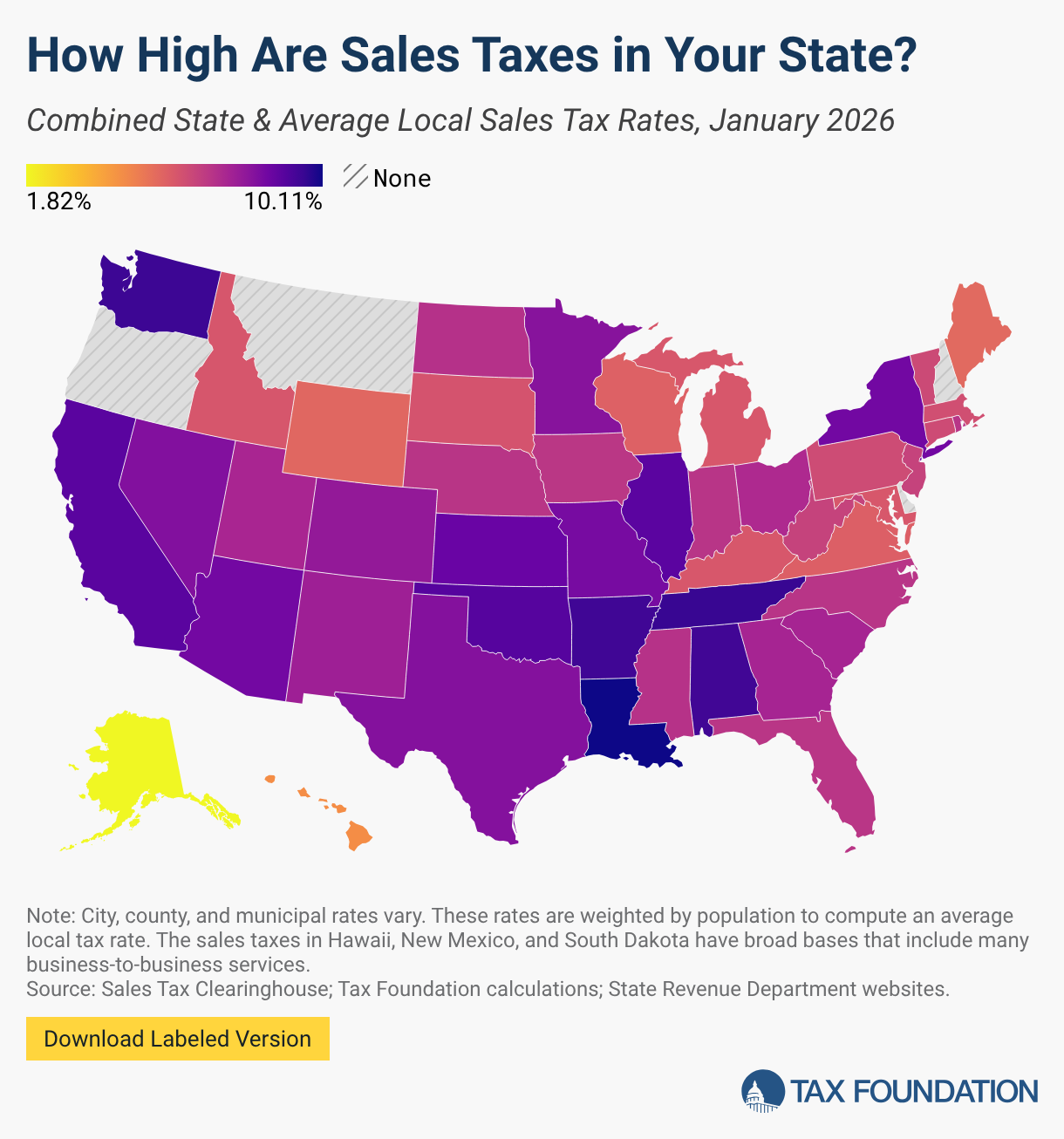 2026 Connecticut Tax Rates & Rankings | Tax Foundation