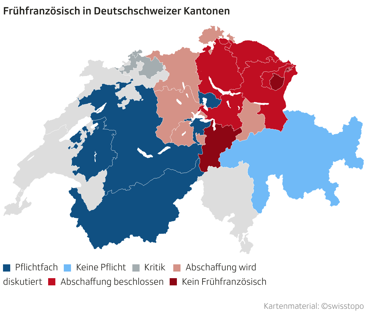 Im Kanton Bern ist Frühfranzösisch ein zu heisses Eisen - News - SRF