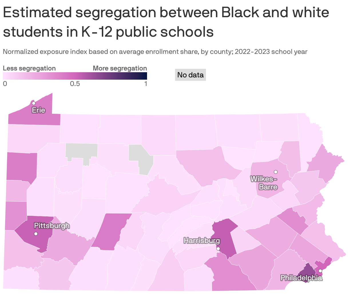 Segregation persists in Philadelphia school district - Axios Philadelphia