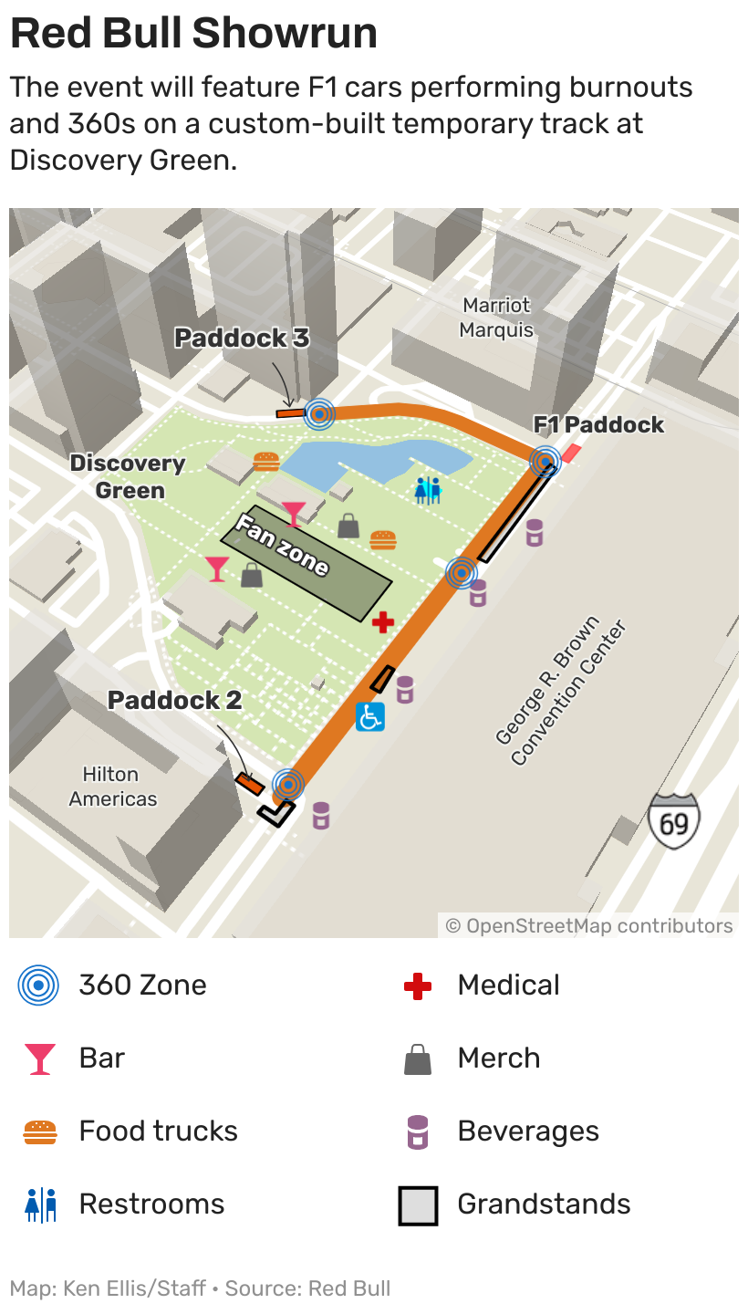 Here's what to know about the Red Bull Showrun in Houston