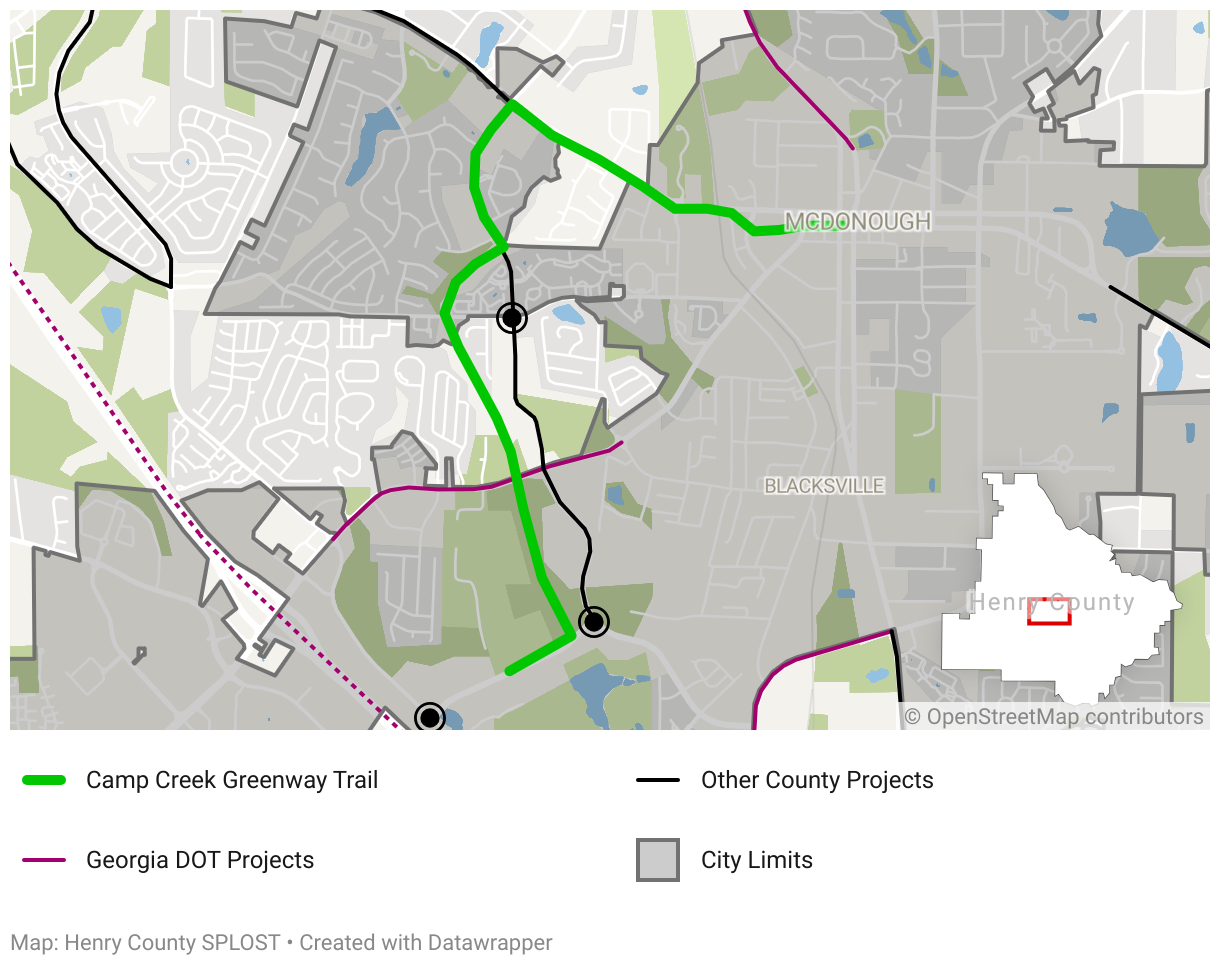 Camp Creek Greenway Trail | Henry County, GA - Official Website