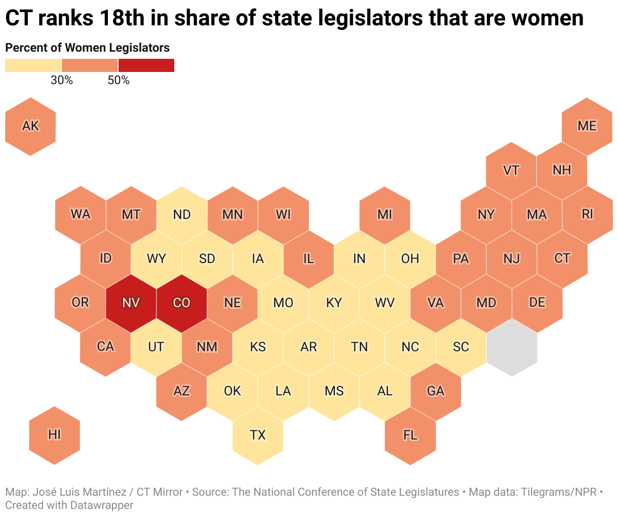 Charting CT: Women make up only 37% of the CT legislature | Hartford ...