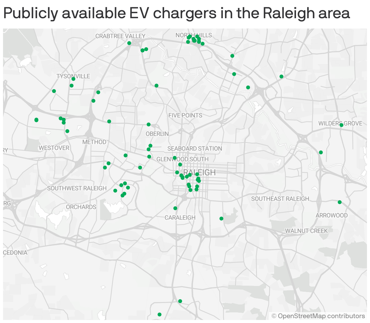 NC needs more chargers as EV sales rapidly grow - Axios Raleigh