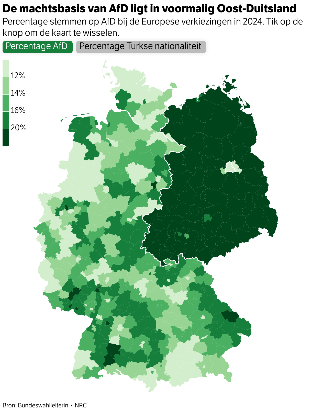 Wat verklaart het succes van AfD in de voormalige DDR? - NRC