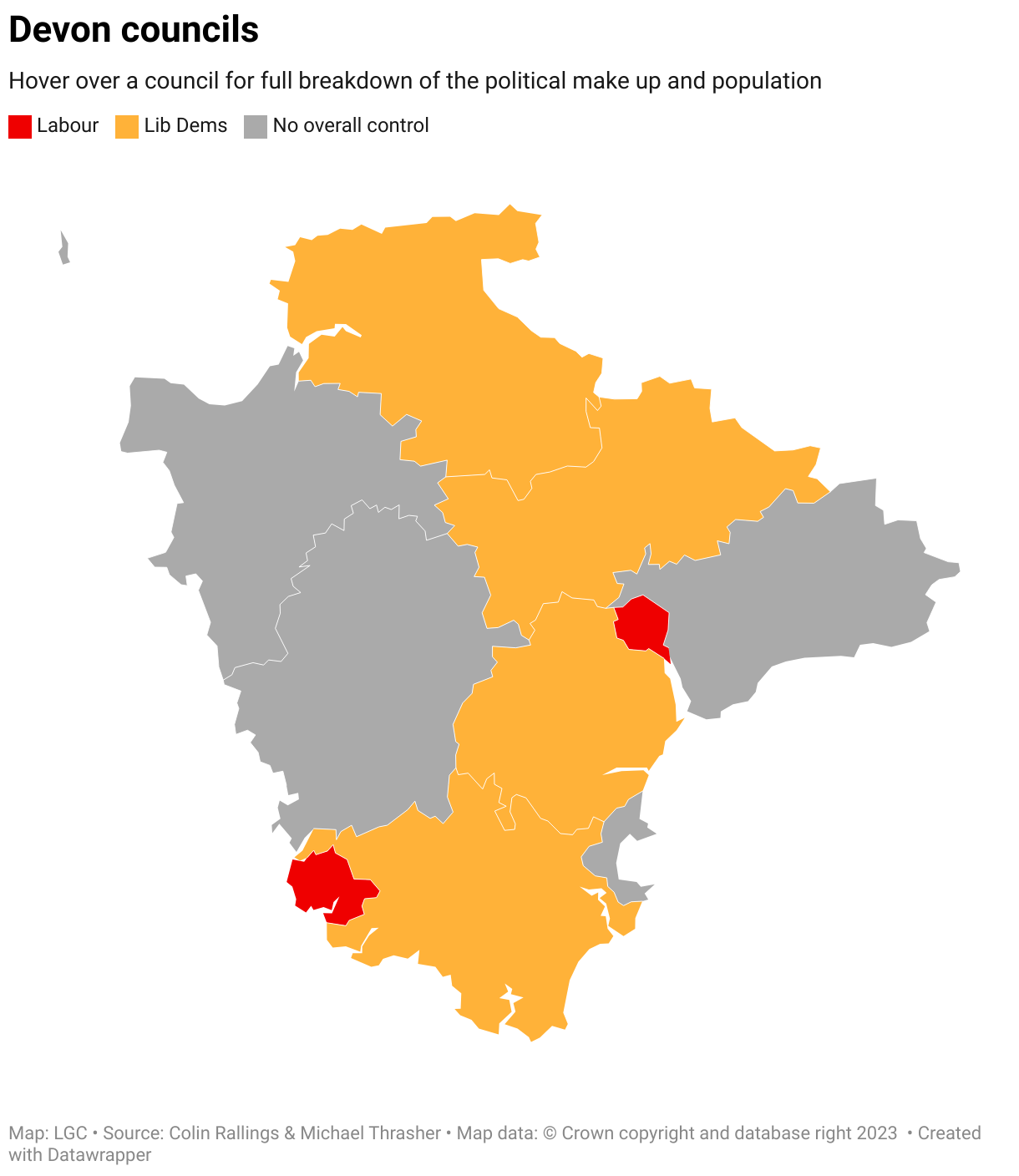 Five separate LGR plans submitted for Devon | Local Government ...