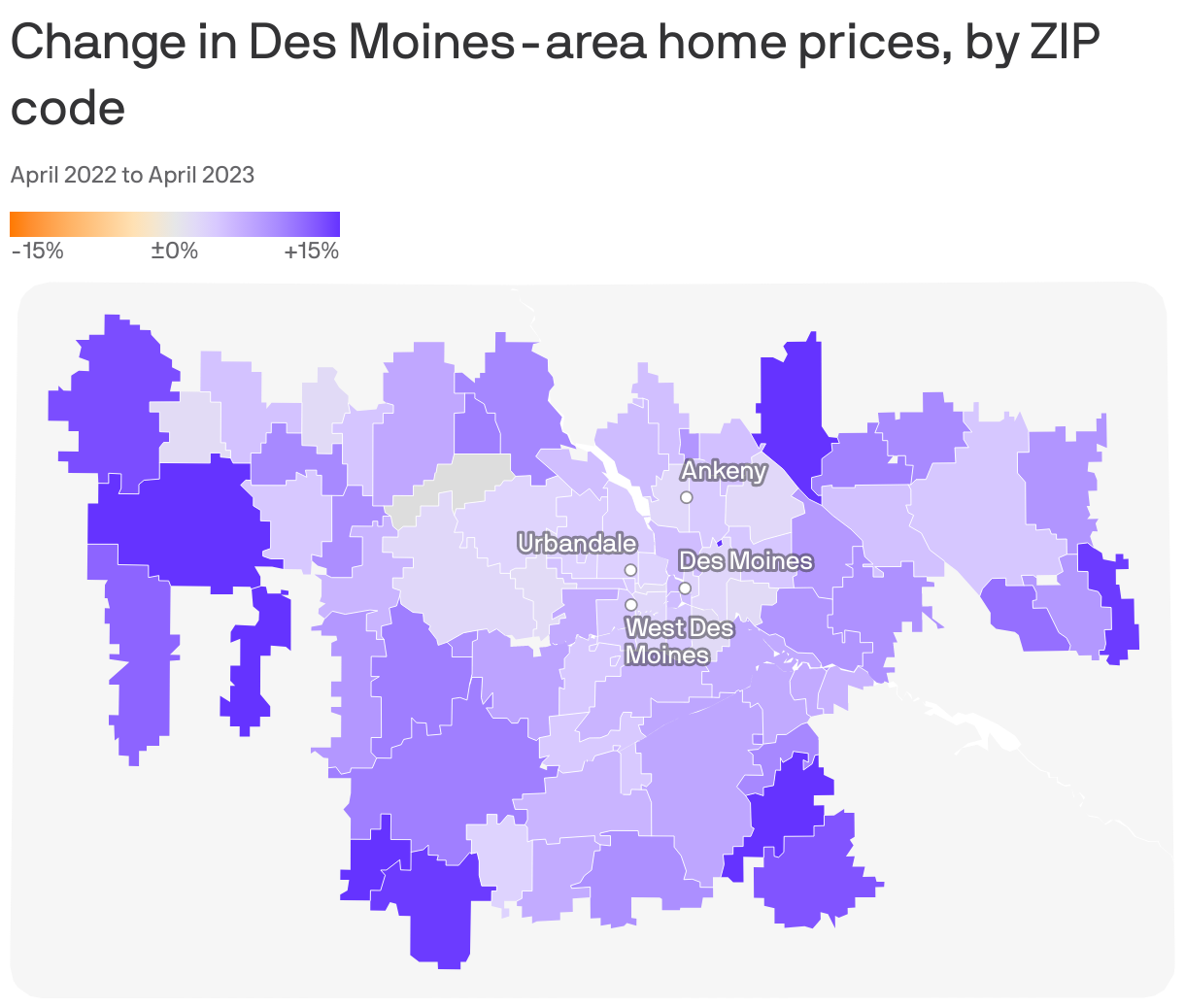 Housing prices in Des Moines' suburbs continue to rise - Axios Des Moines