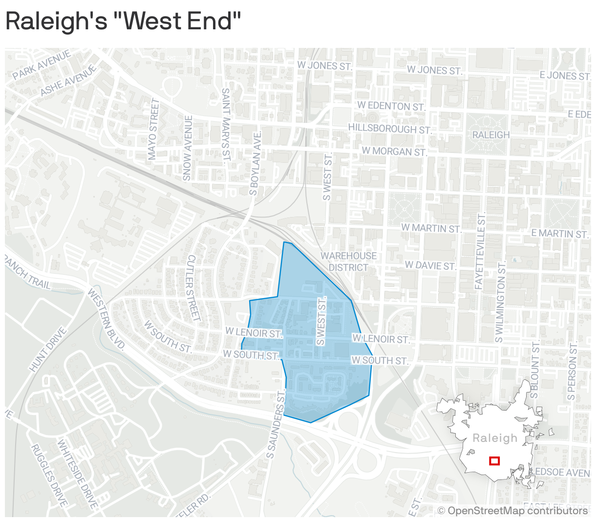 Developers want to create a new neighborhood in Raleigh called the West ...