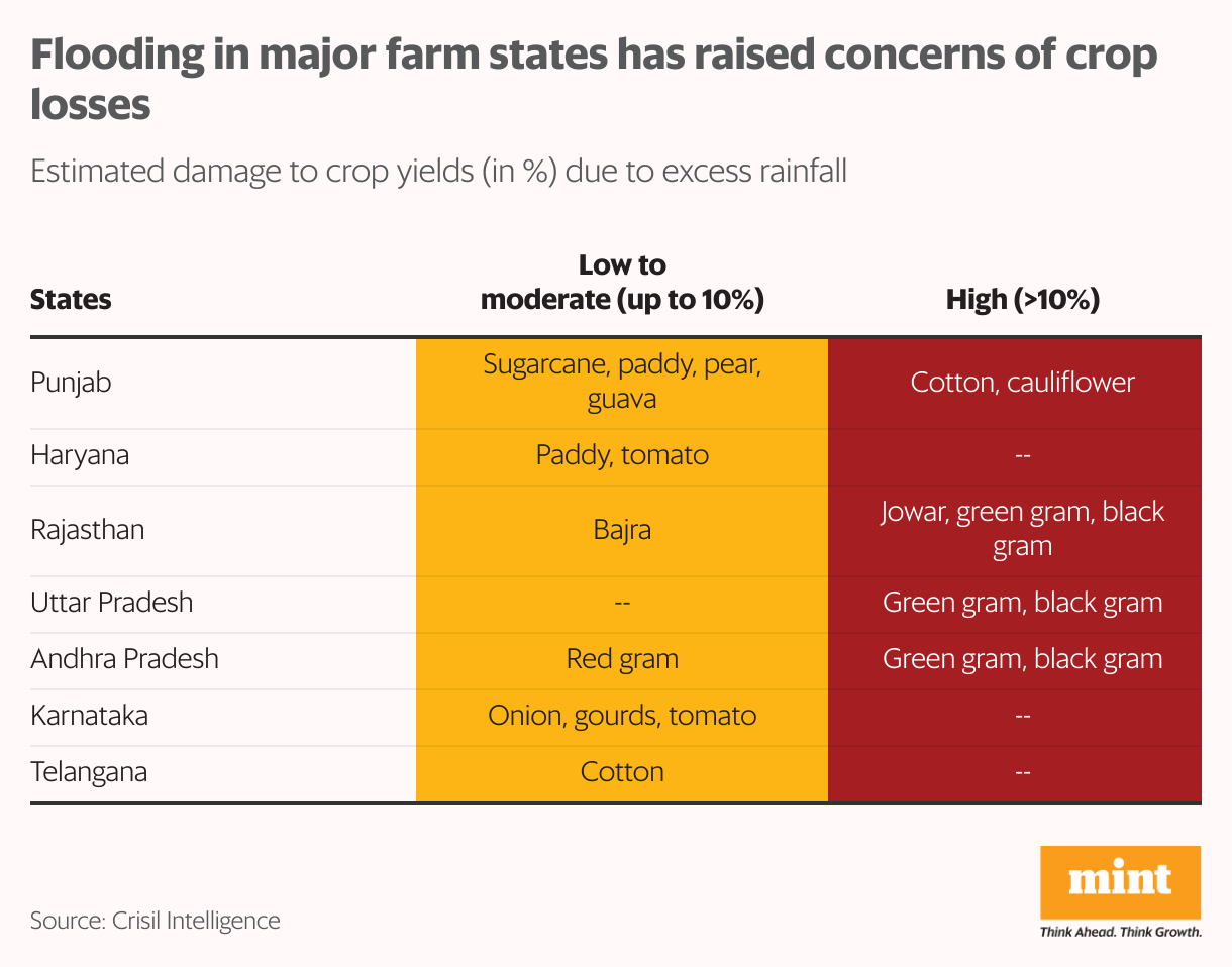 In charts: How will this year's monsoon fury impact the economy?