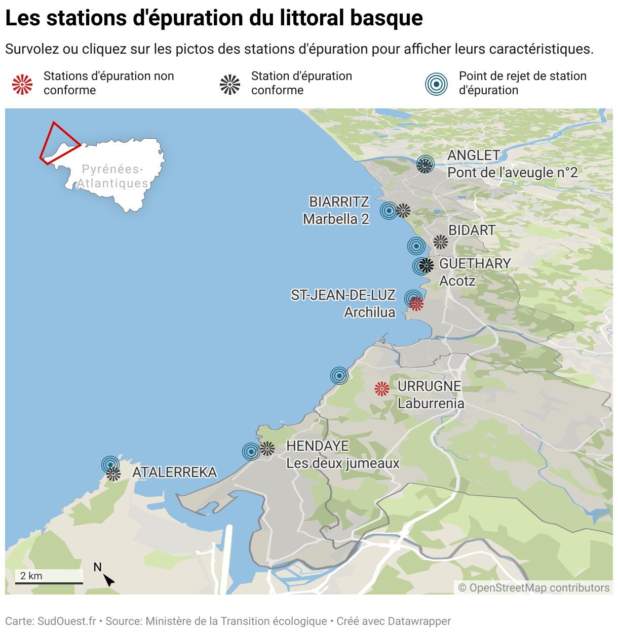 Littoral basque : les stations d’épuration nourrissent-elles les ...