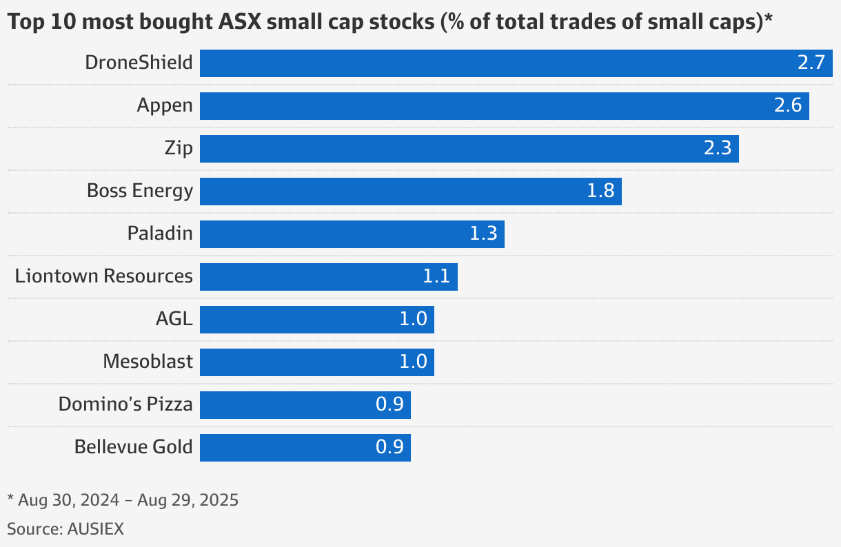 ASX DRO: DroneShield emerges as the king of small caps amid heavy buying