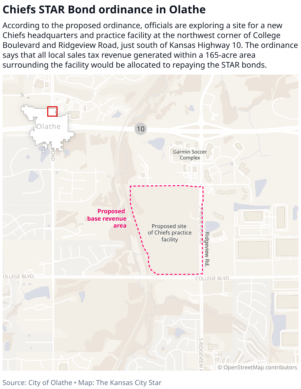 Olathe to discuss Chiefs stadium tax plan tonight | Kansas City Star