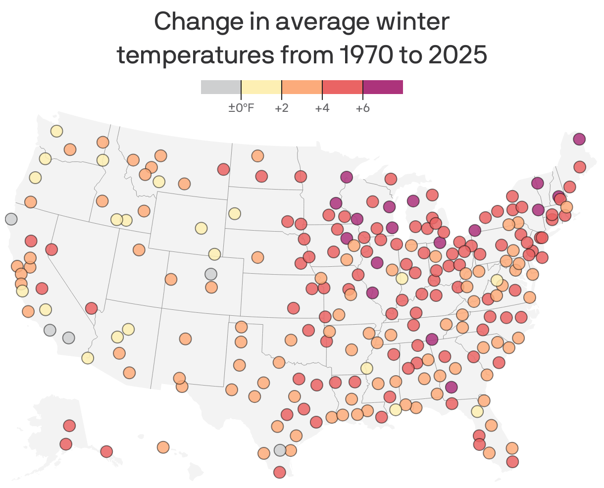 Portland winters are warming as climate change reshapes snow season ...