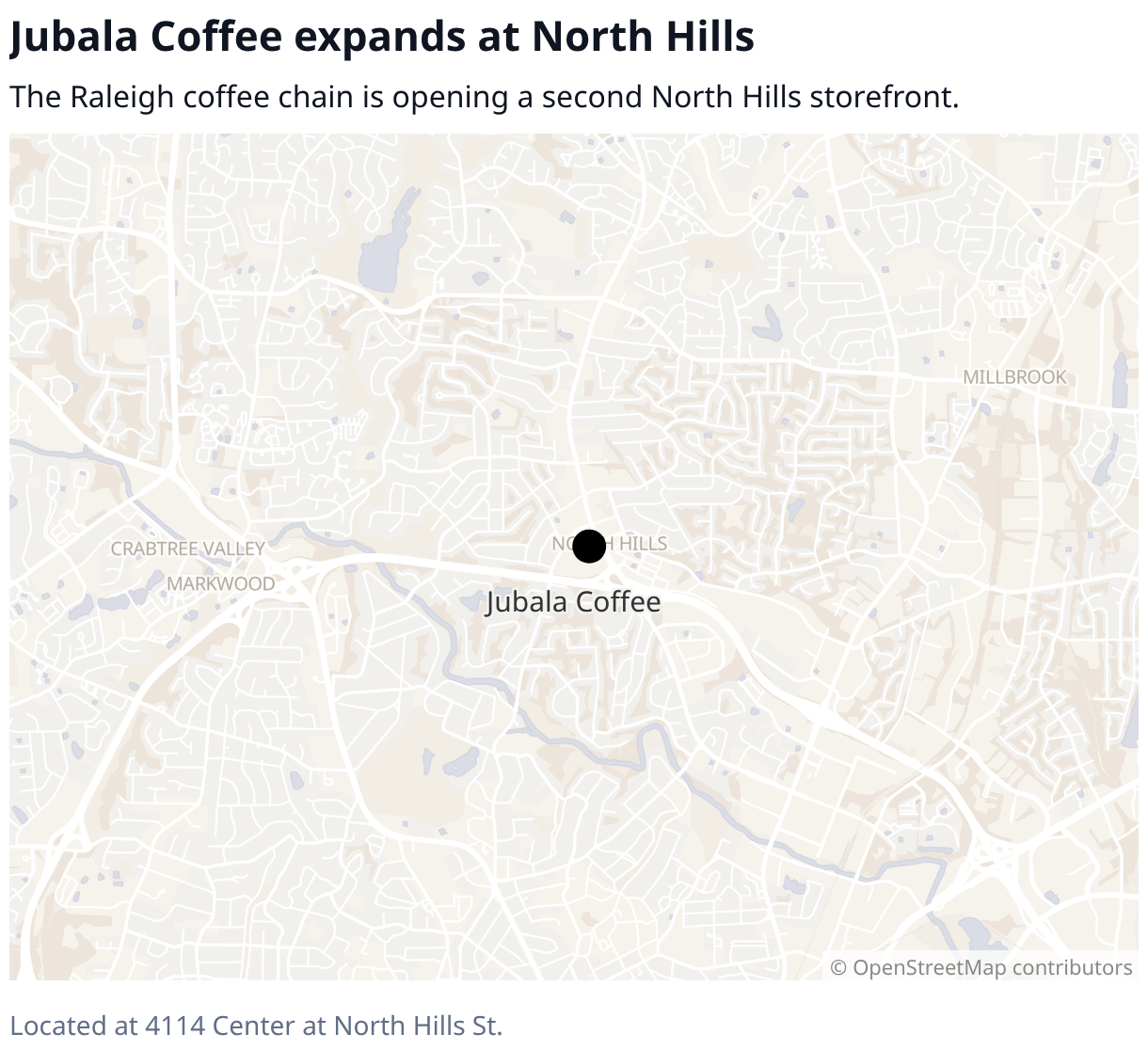 Jubala Coffee opens new, 2nd shop at Raleigh’s North Hills | Raleigh ...