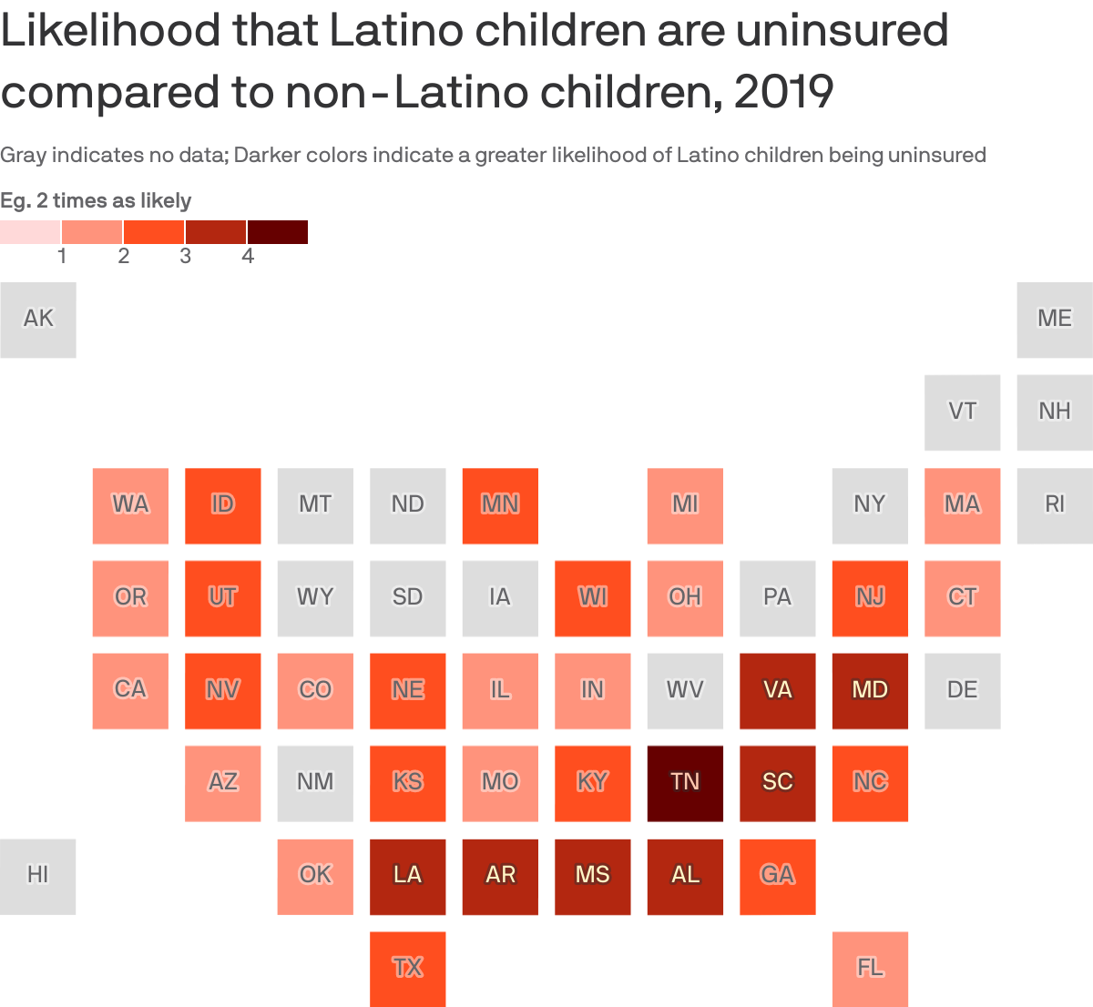 Latino children in the U.S. twice as likely to be uninsured as non ...