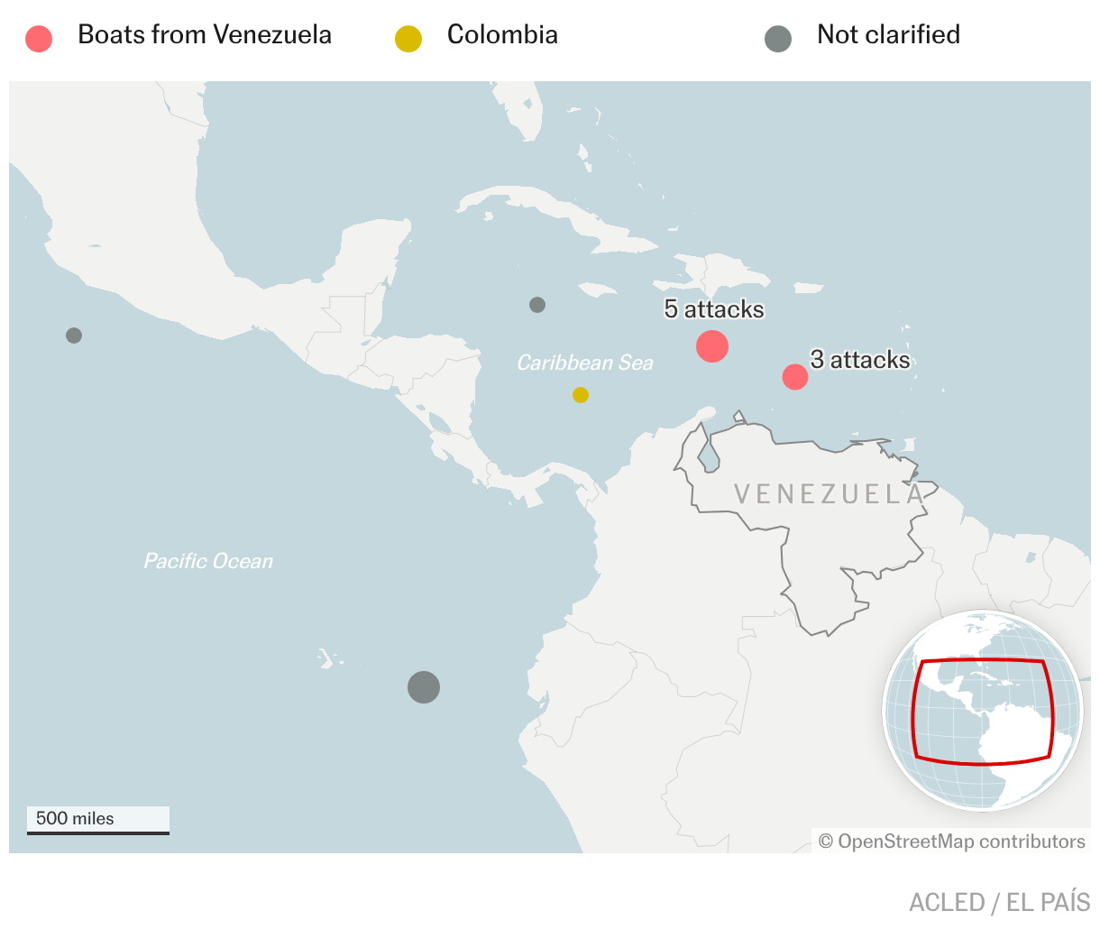 Maps of the US attack on Venezuela: Targets, airspace and deployed ...