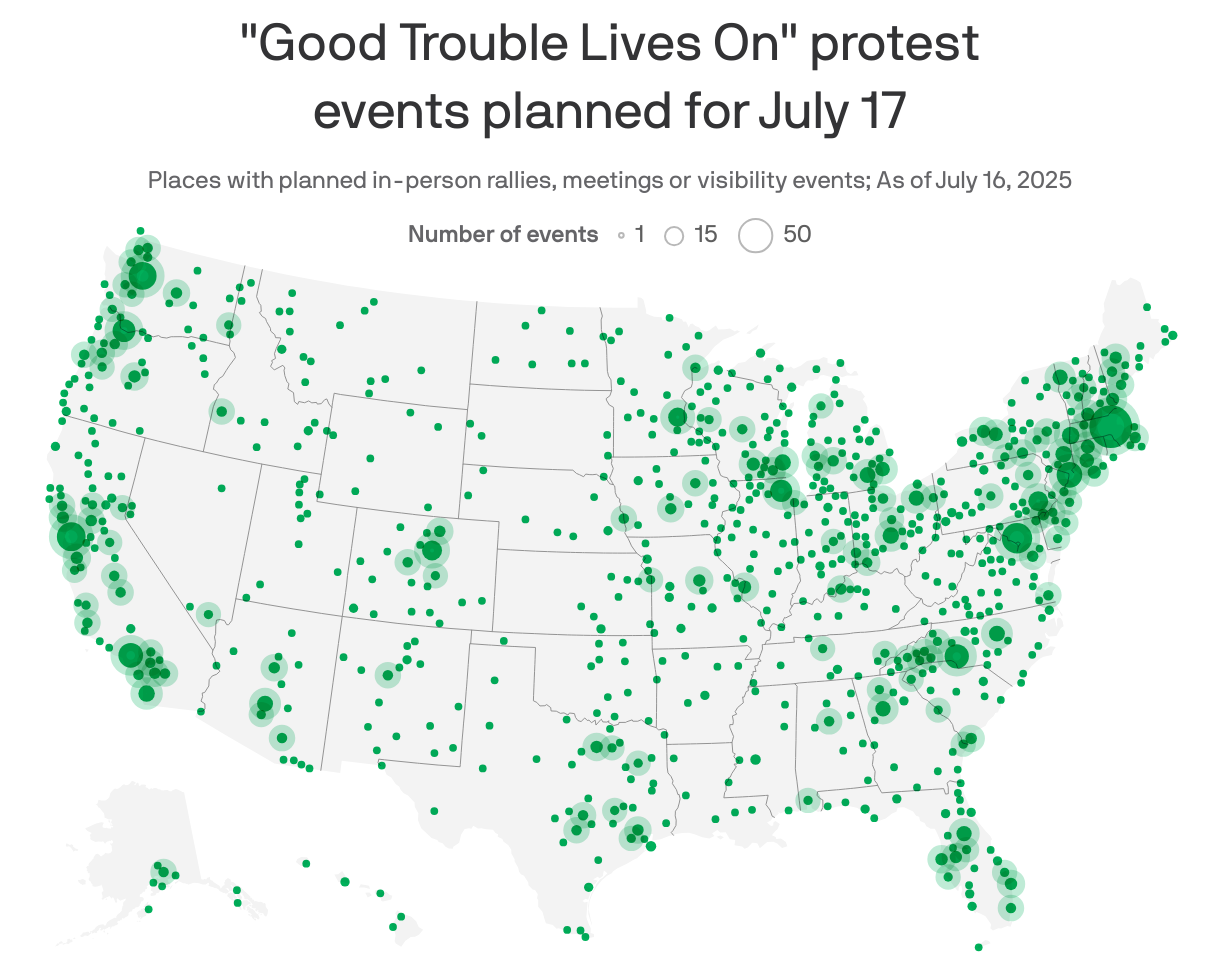 "Good Trouble Lives On" protests set for Denver and across Colorado ...