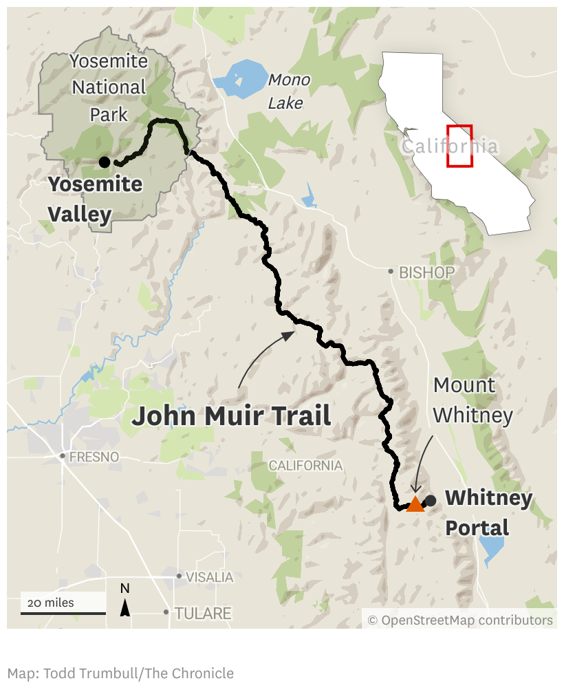 Can an ultrarunner trek California's John Muir Trail in under 3 days?