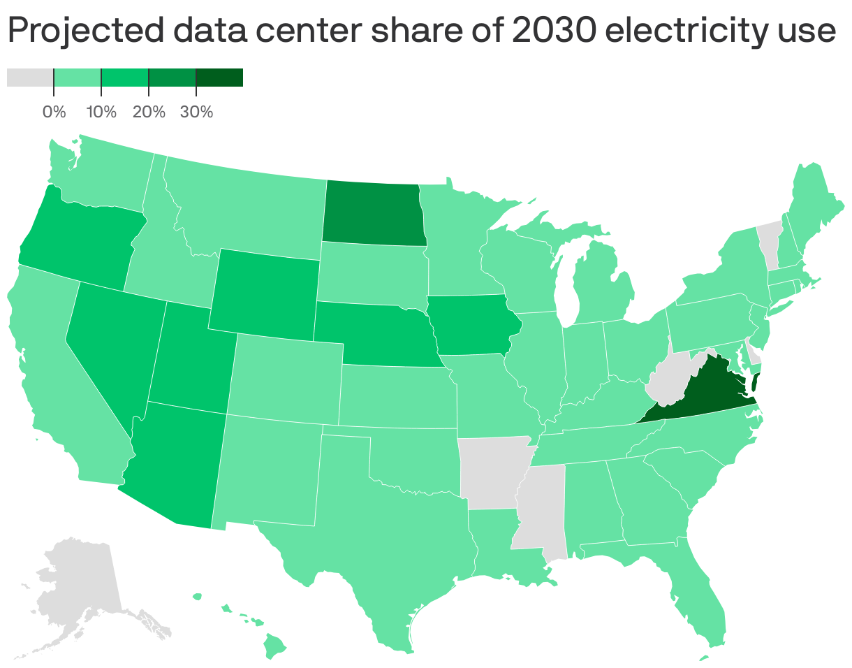 Generative AI is expected to drive up energy use at Arizona data ...