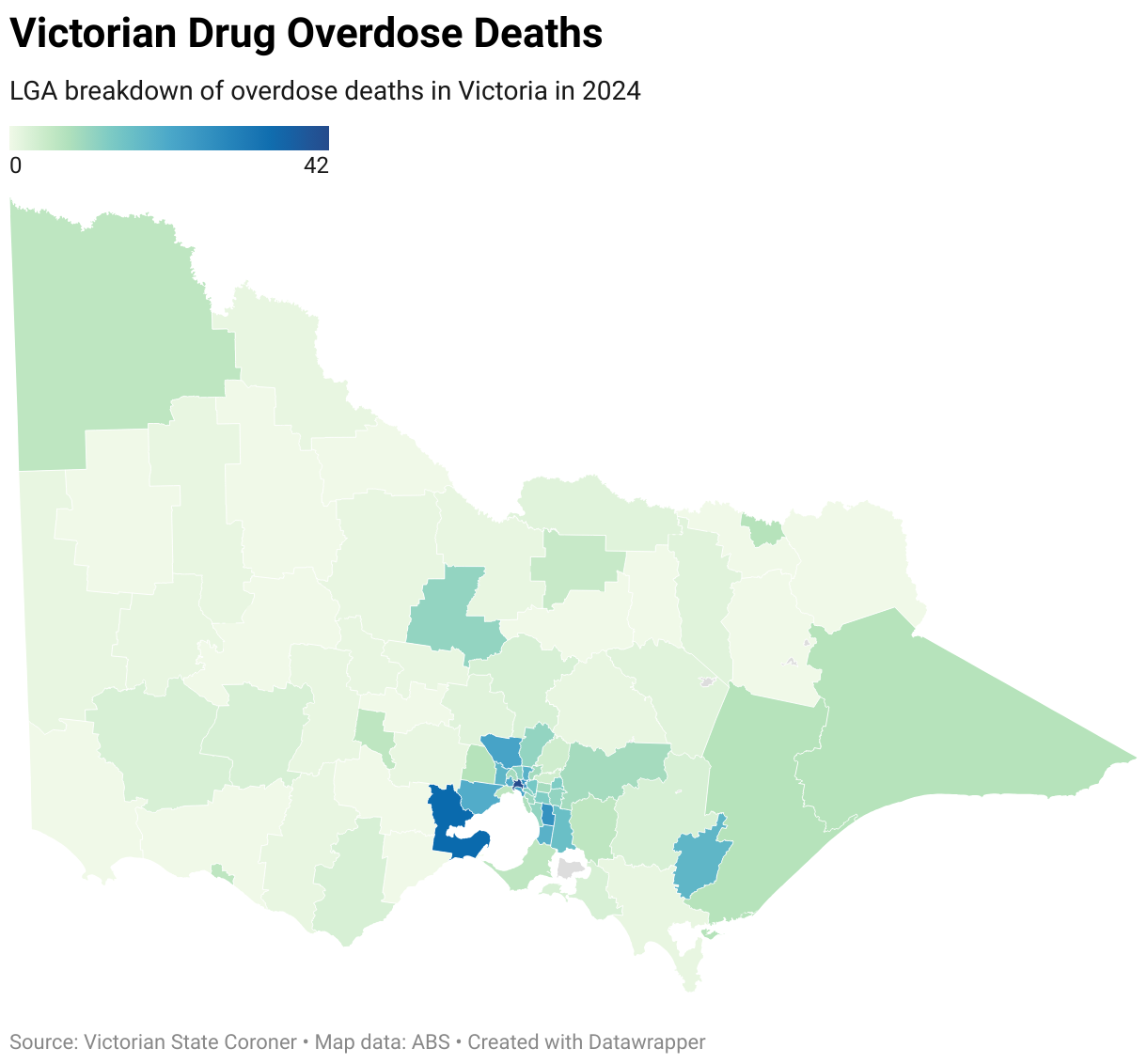 Victoria suffers 10-year fatal drug overdose high | Herald Sun