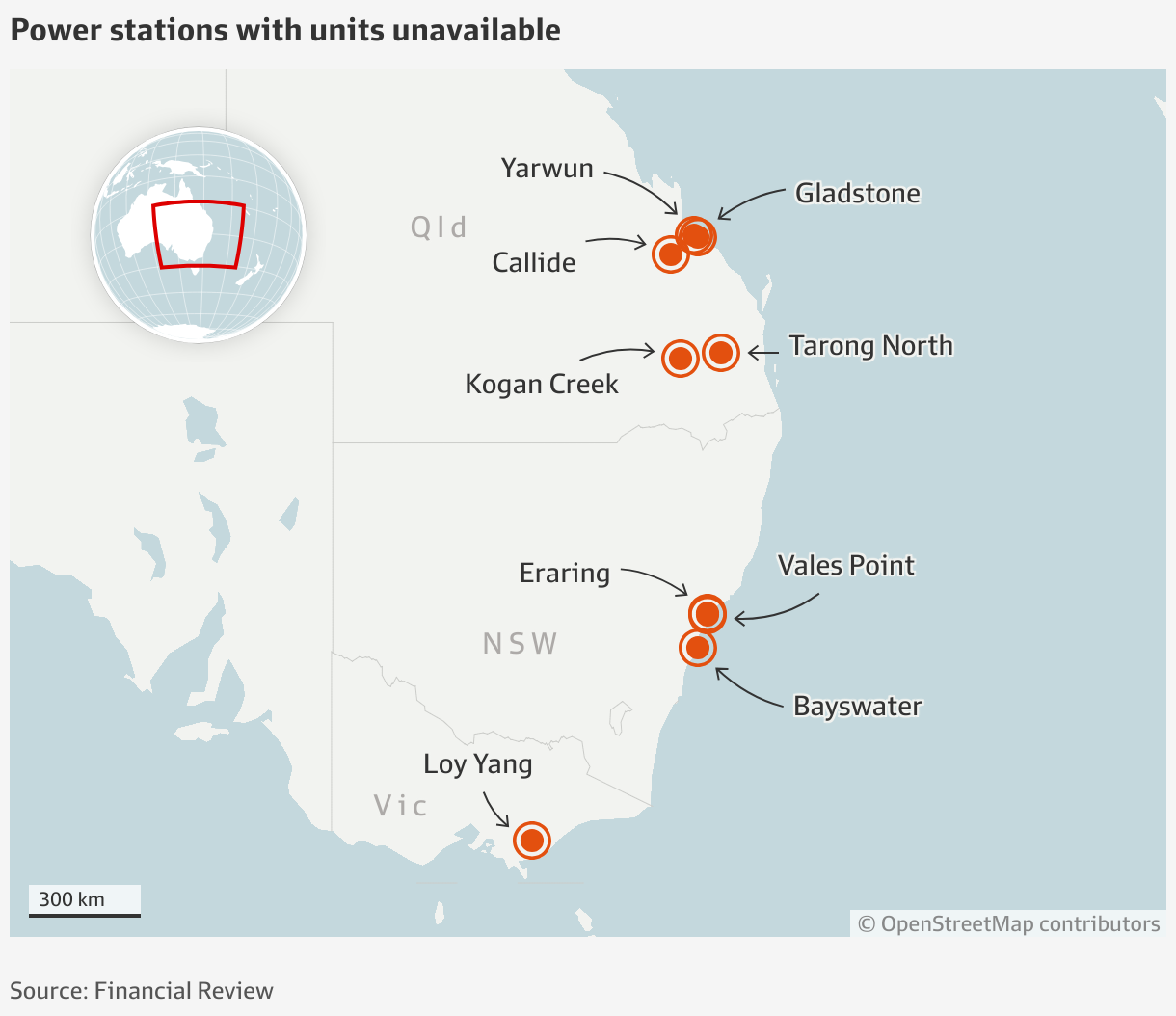 Sydney electricity supply: Blackout risk looms in NSW as heatwave puts ...