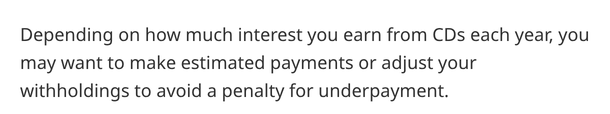 Taxes On CDs: Are CDs Taxable? – Forbes Advisor