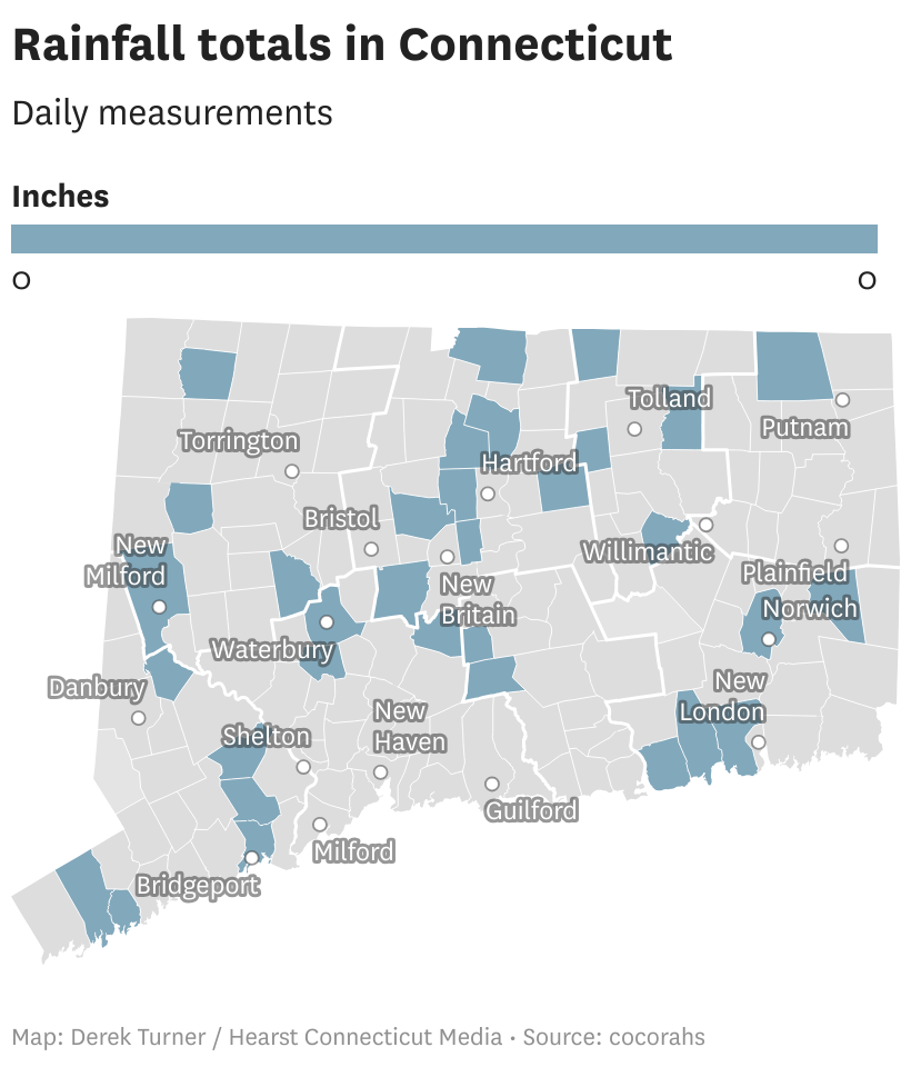 NWS: CT flooding risk heightens as strong storms hit Hartford area