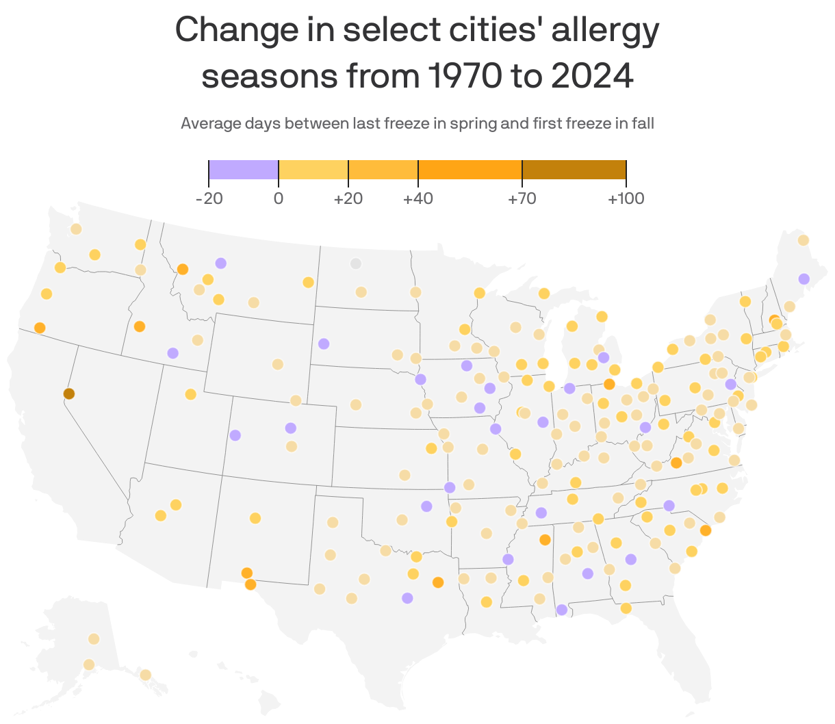 Seattle spring allergy season 2025: High pollen levels and longer ...