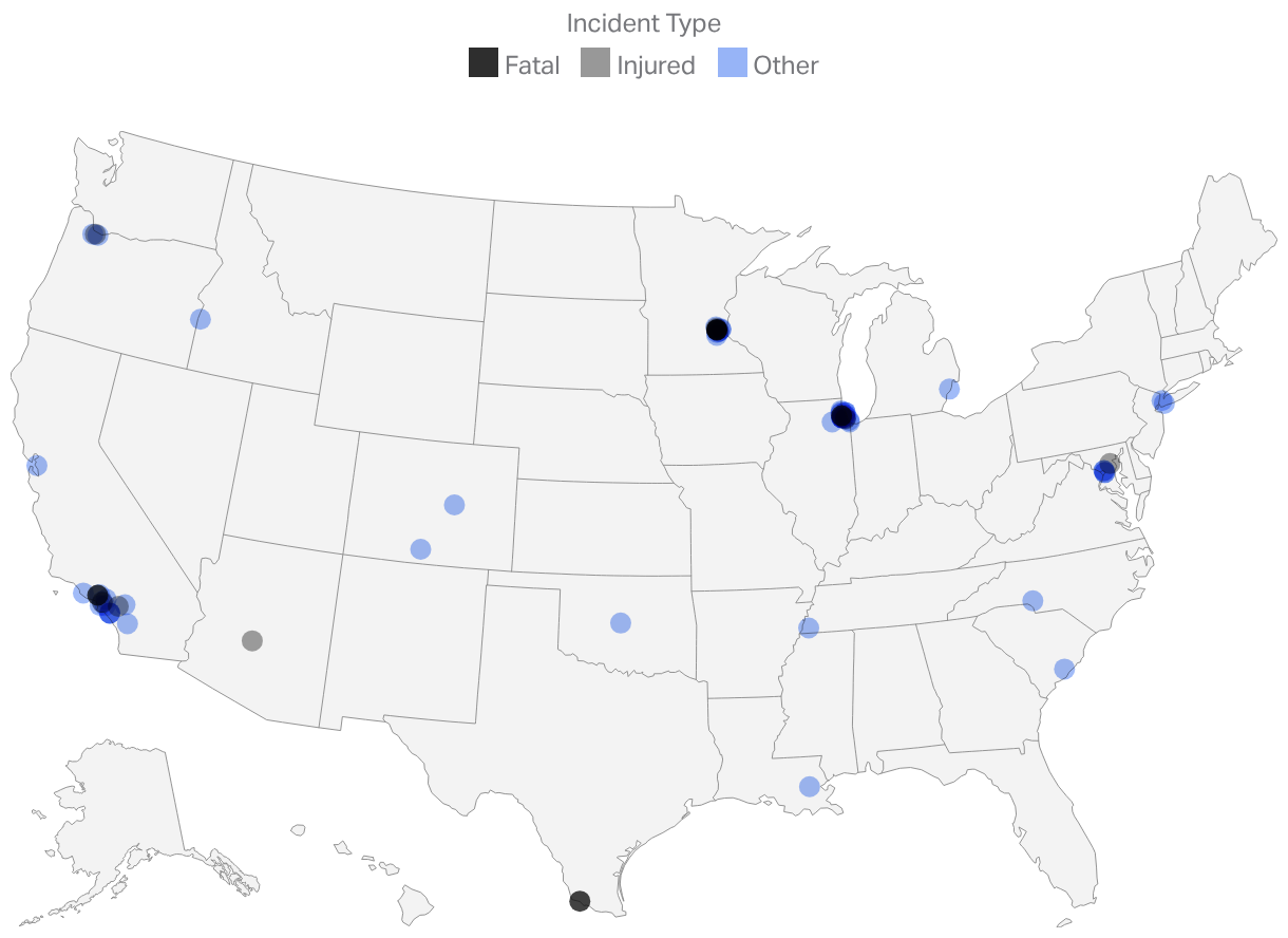 Federal Immigration Agent Shootings — Dataset — The Gun Violence Data Hub