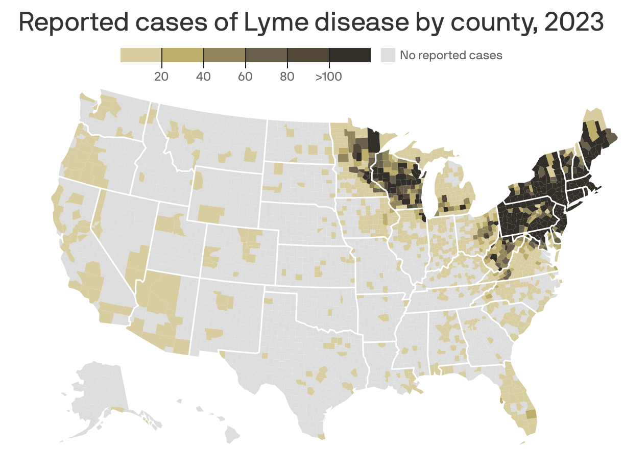 Timberlake's diagnosis highlights tick risks - Axios Philadelphia