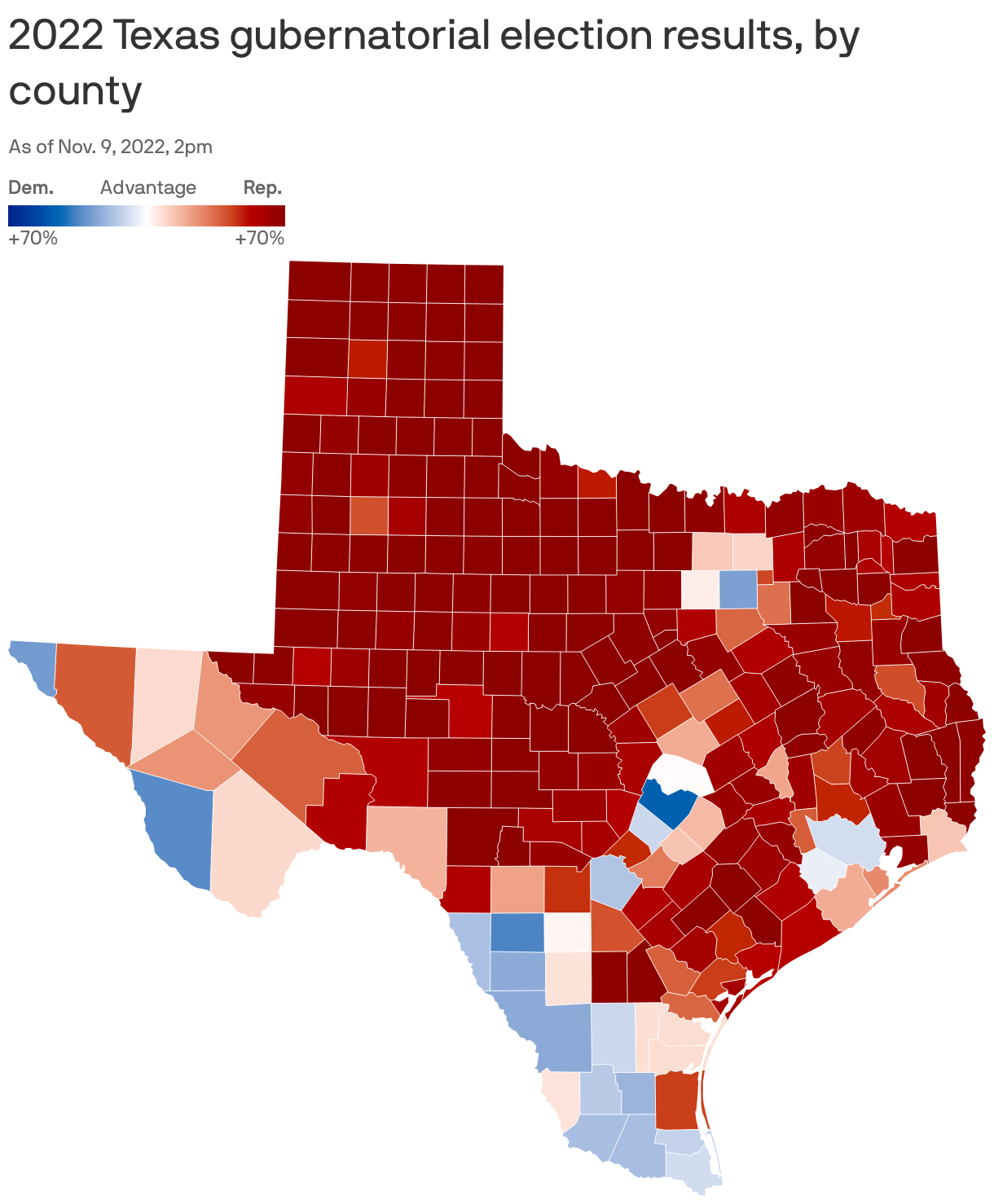 Texas county election results underscore Republican dominance - Axios ...