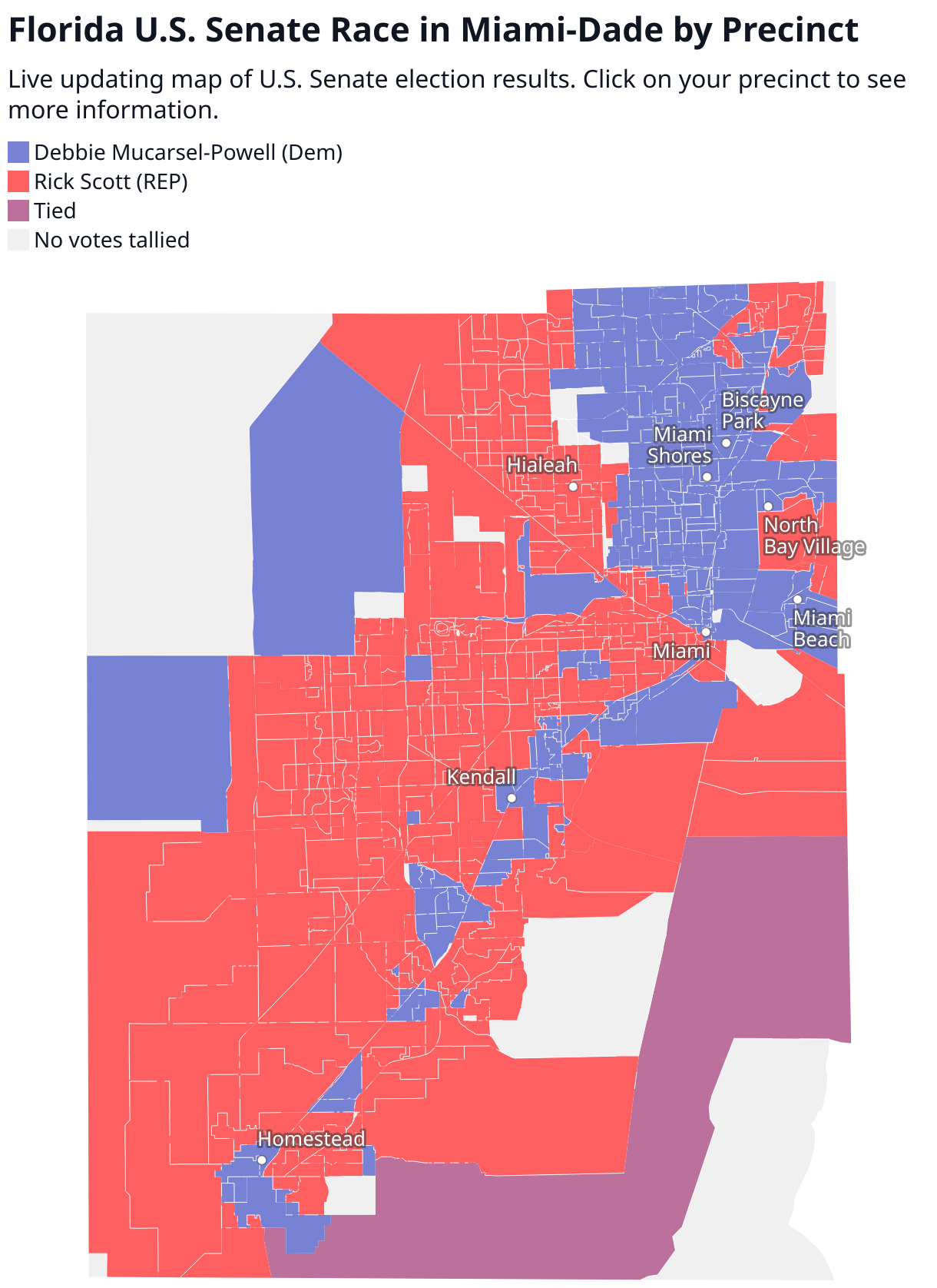 Miami Dade Representative Map Critical Battlegrounds For AANHPI Voter