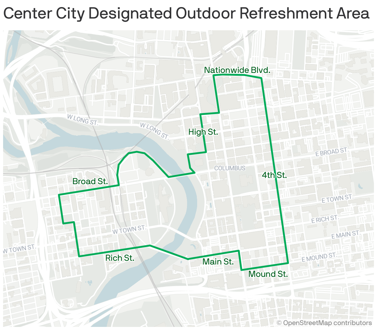 Columbus downtown drinking zone set to open Friday as newest DORA ...