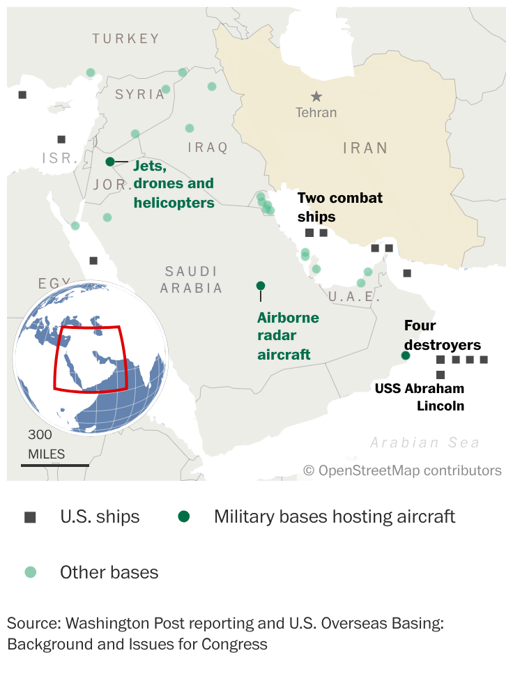 Trump appears ready to attack Iran as U.S. strike force takes shape ...