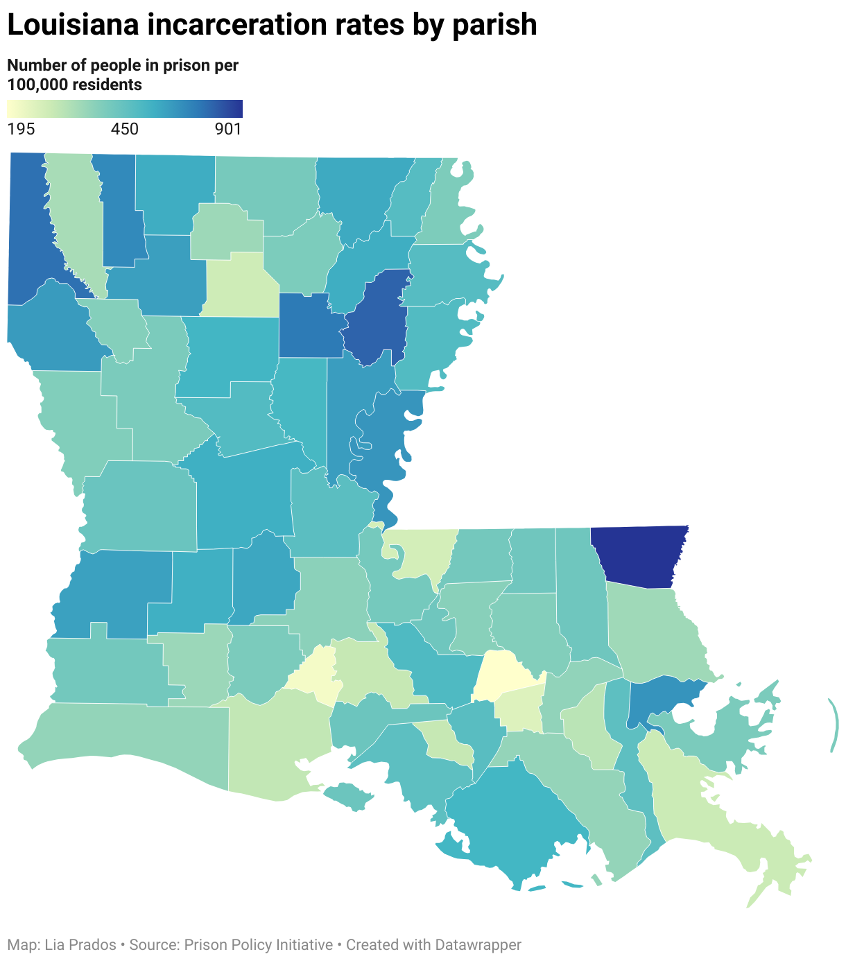 New Orleans incarceration data reflects Louisiana administrative ...
